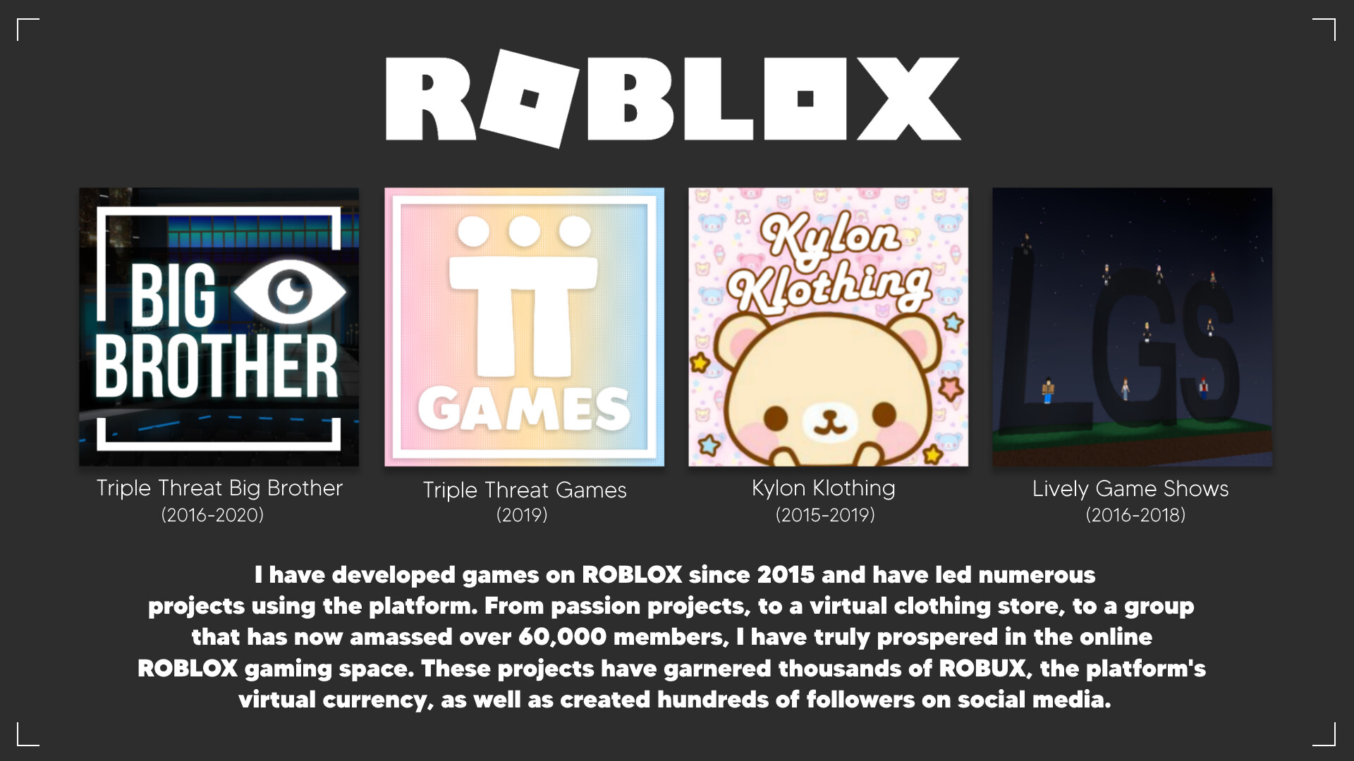 Kylon Tome - ROBLOX Projects