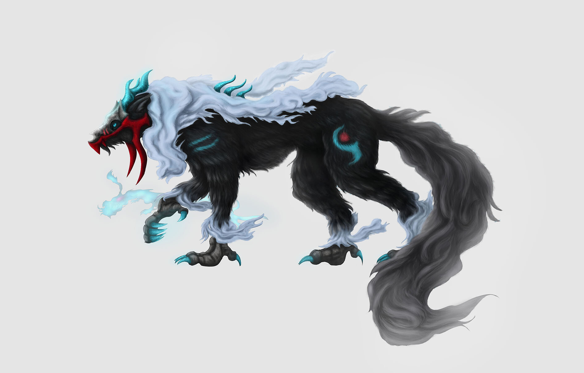 ArtStation - Netherflame Creature