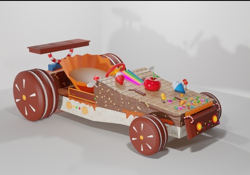 ArtStation - Candy Car
