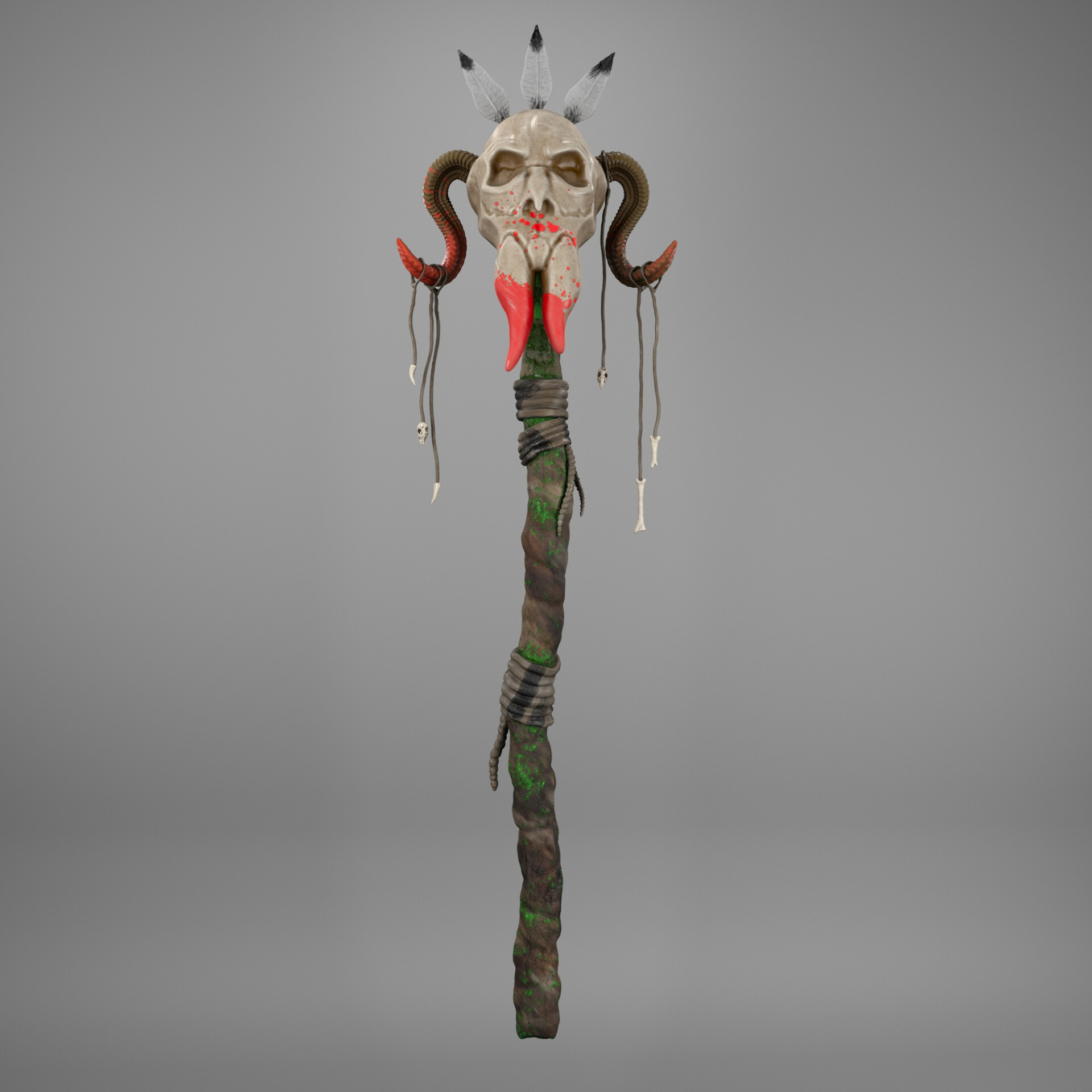 ArtStation - Shaman Staff