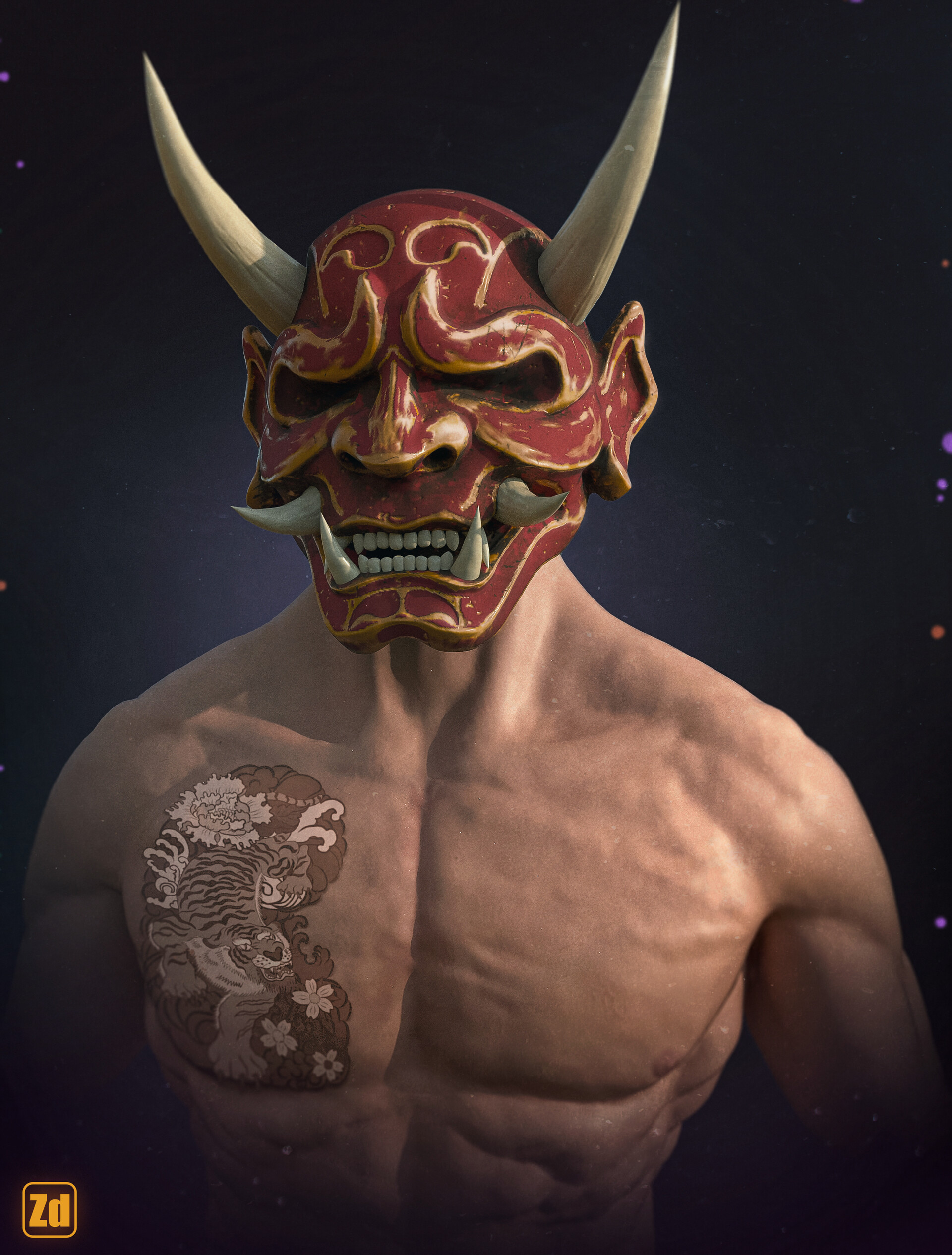 ArtStation - Oni Demon