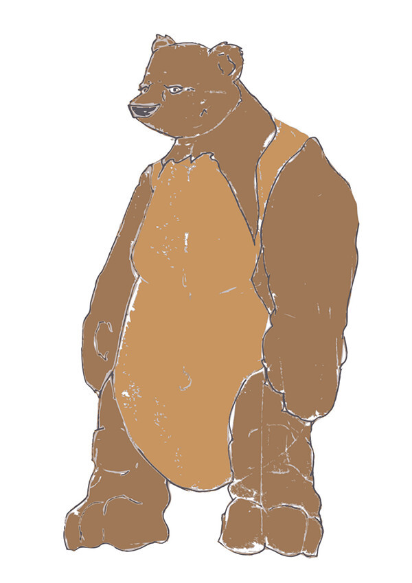 ArtStation - My Self-Bear-Portrait