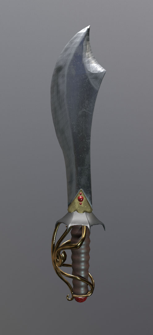 ArtStation - Scimitar Prop