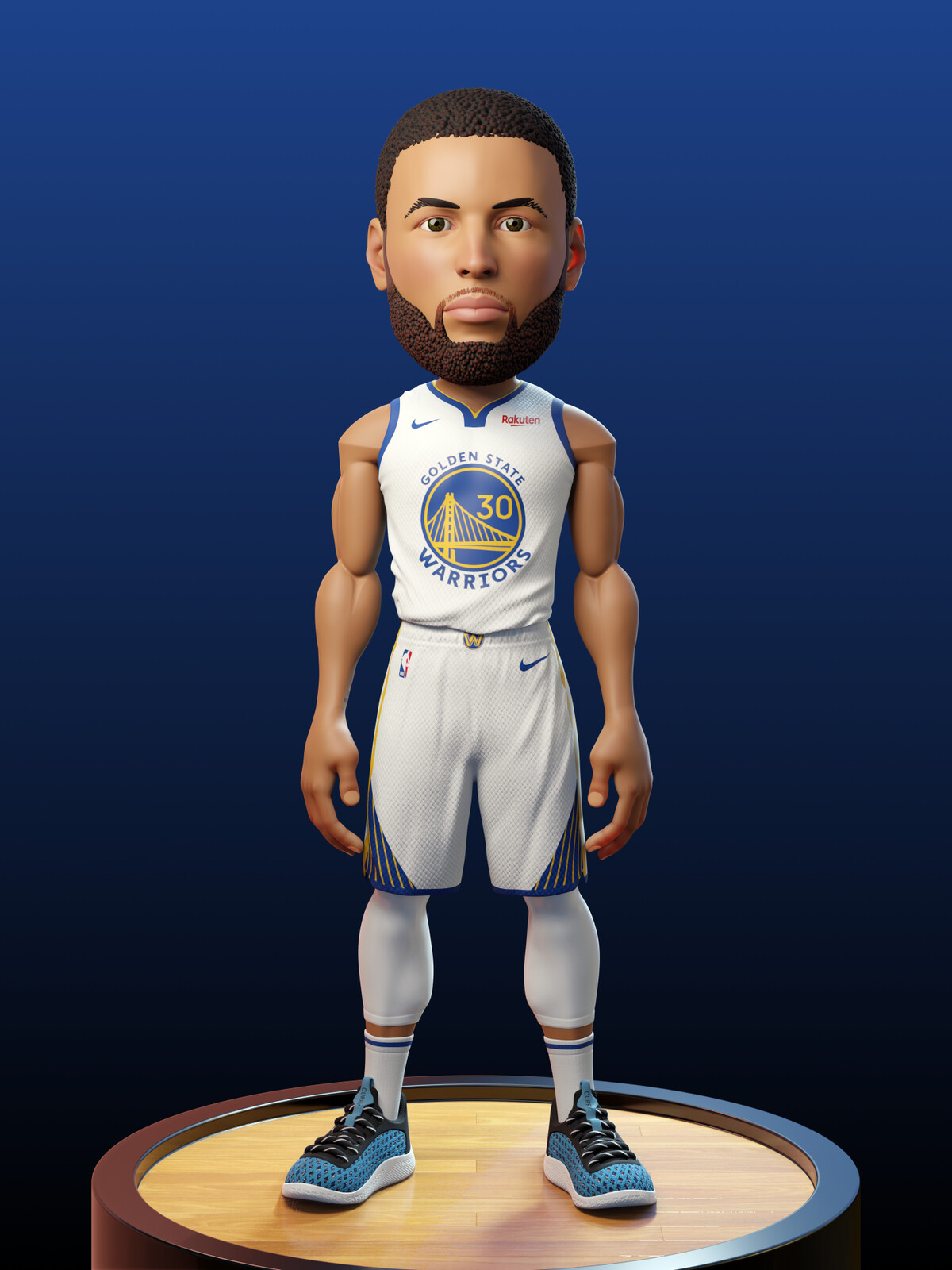 The Official Website of vector portrait artist Jeng. - Steph Curry