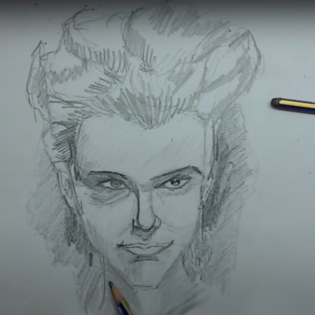 ArtStation - Imaginary woman sketch - 2016