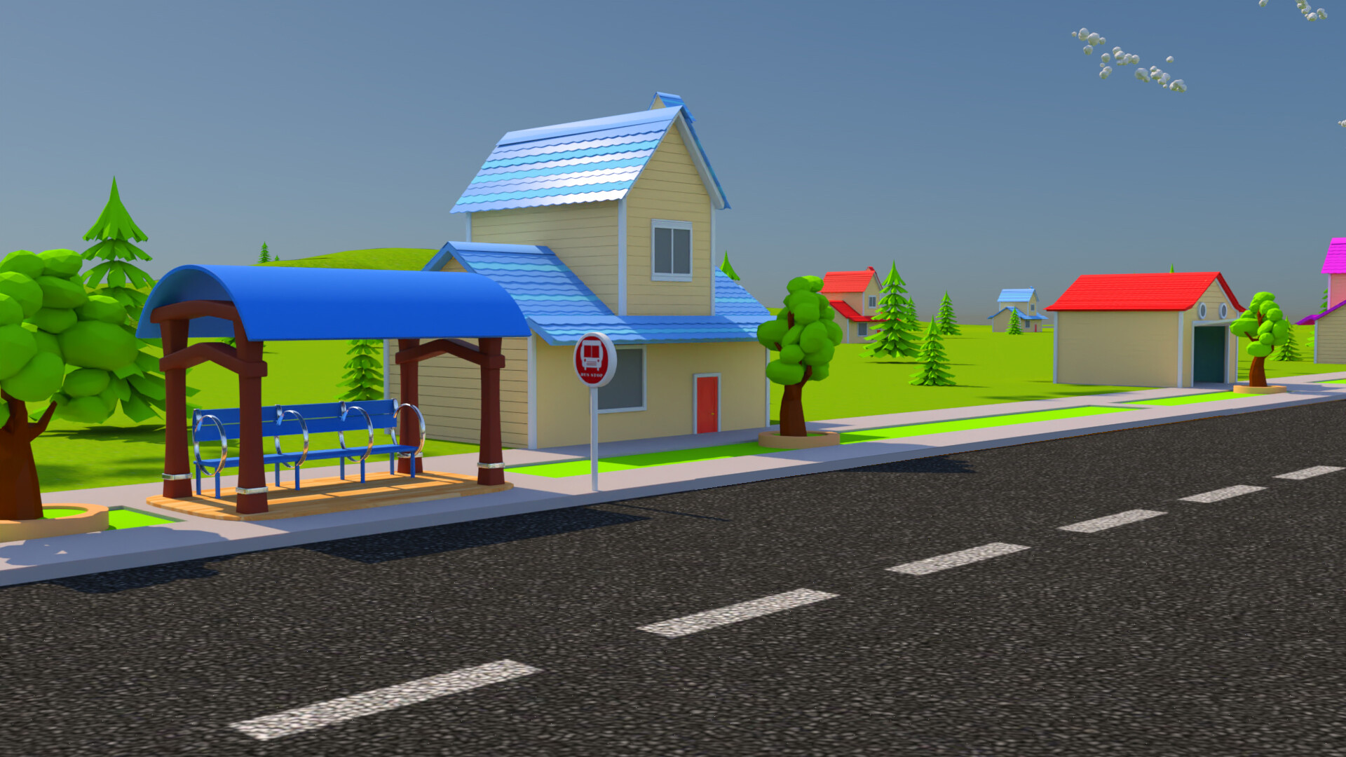 ArtStation - Environment Modeling ,Texturing and Rendering