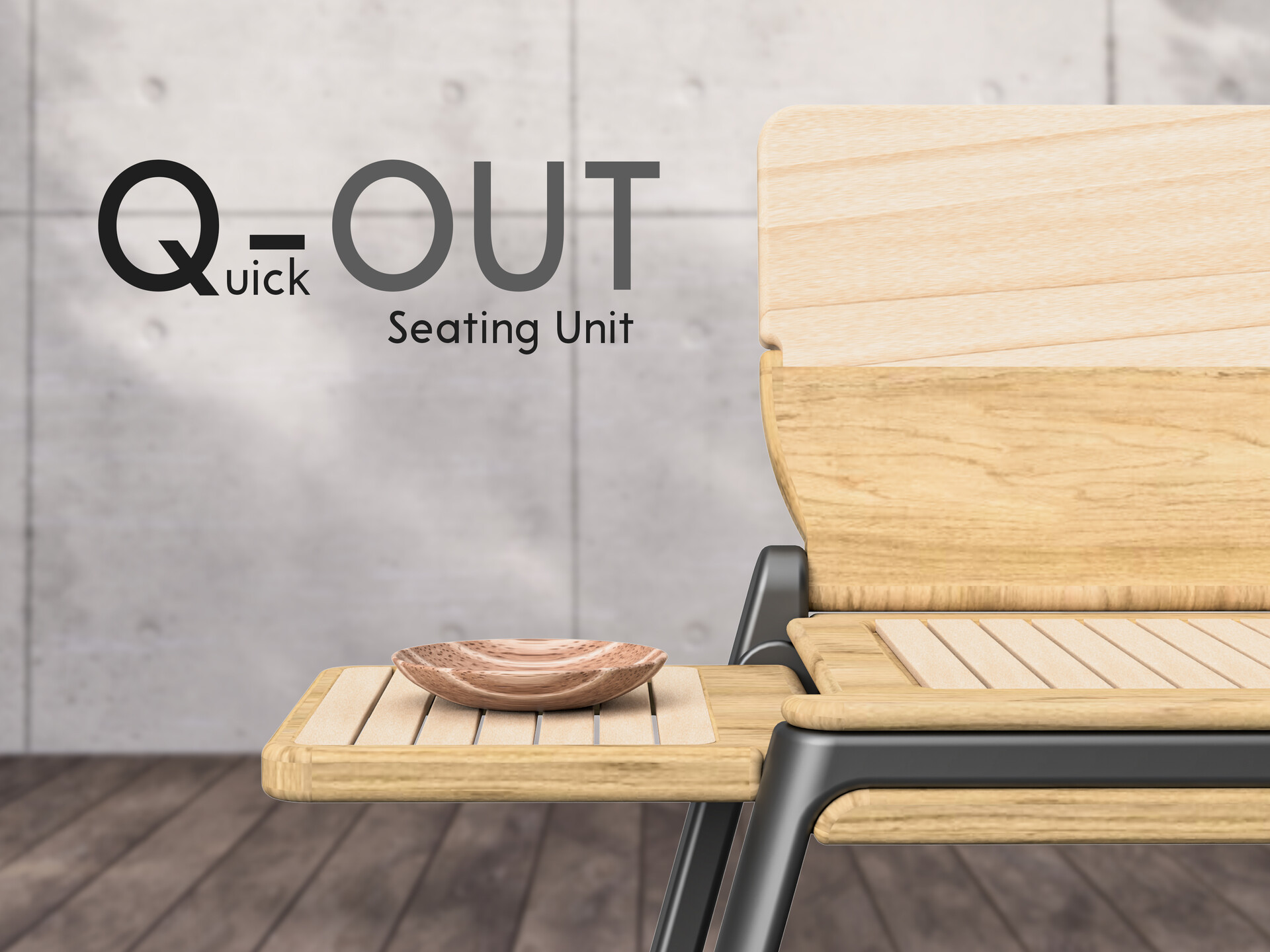 ArtStation - Quick-Out Seating Unit