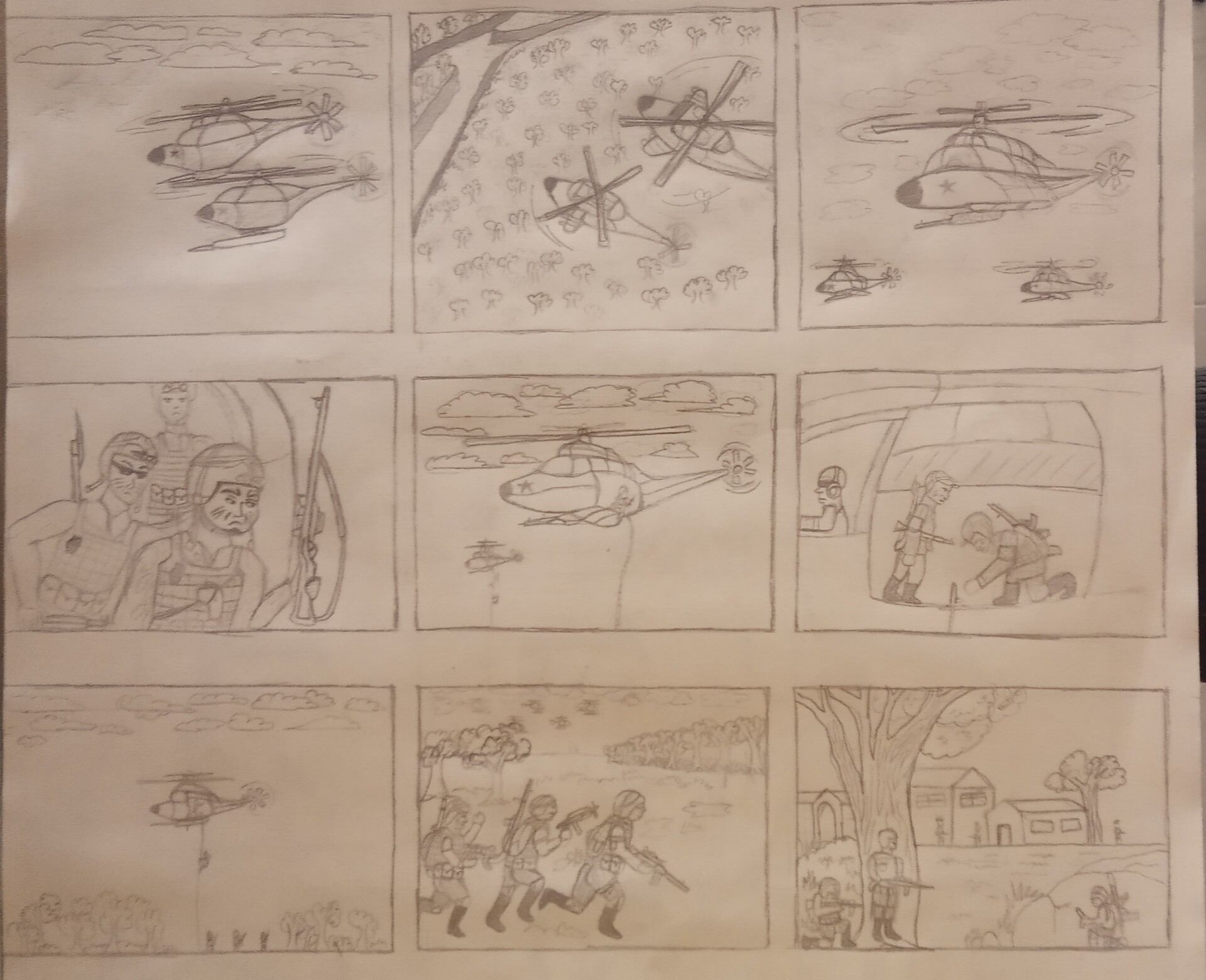 ArtStation - storyboard_artwork