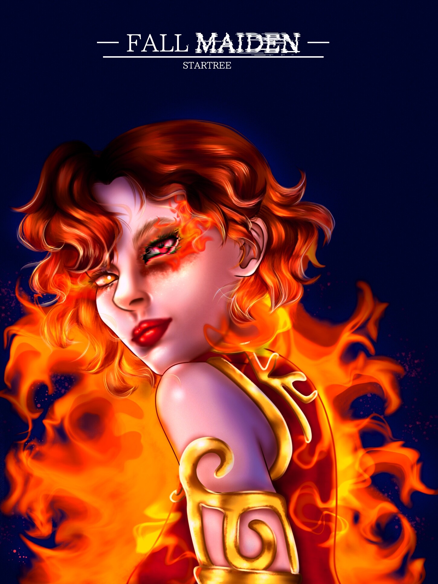ArtStation - Fall Maiden (Rooster Teeth 2021 RWBY Contest)