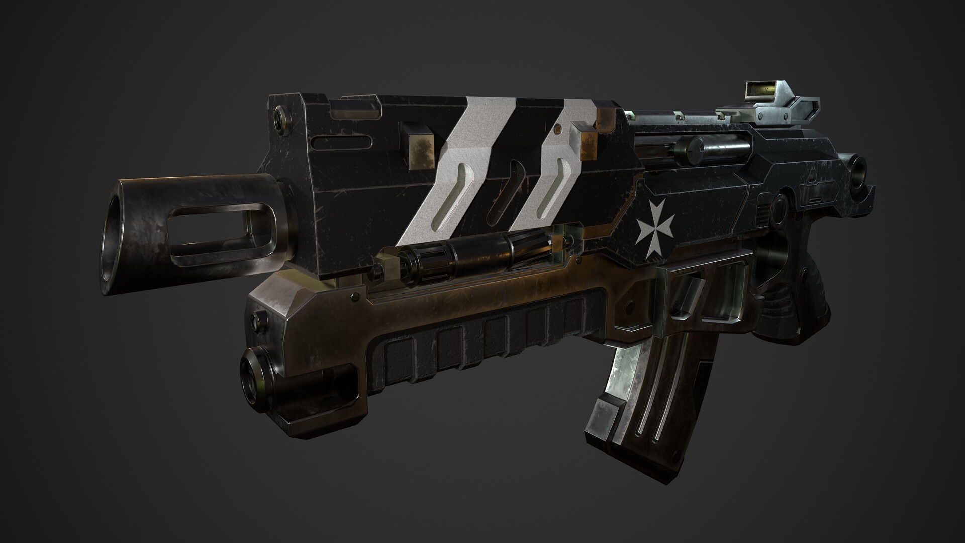 ArtStation - Bolter warhammer 40k