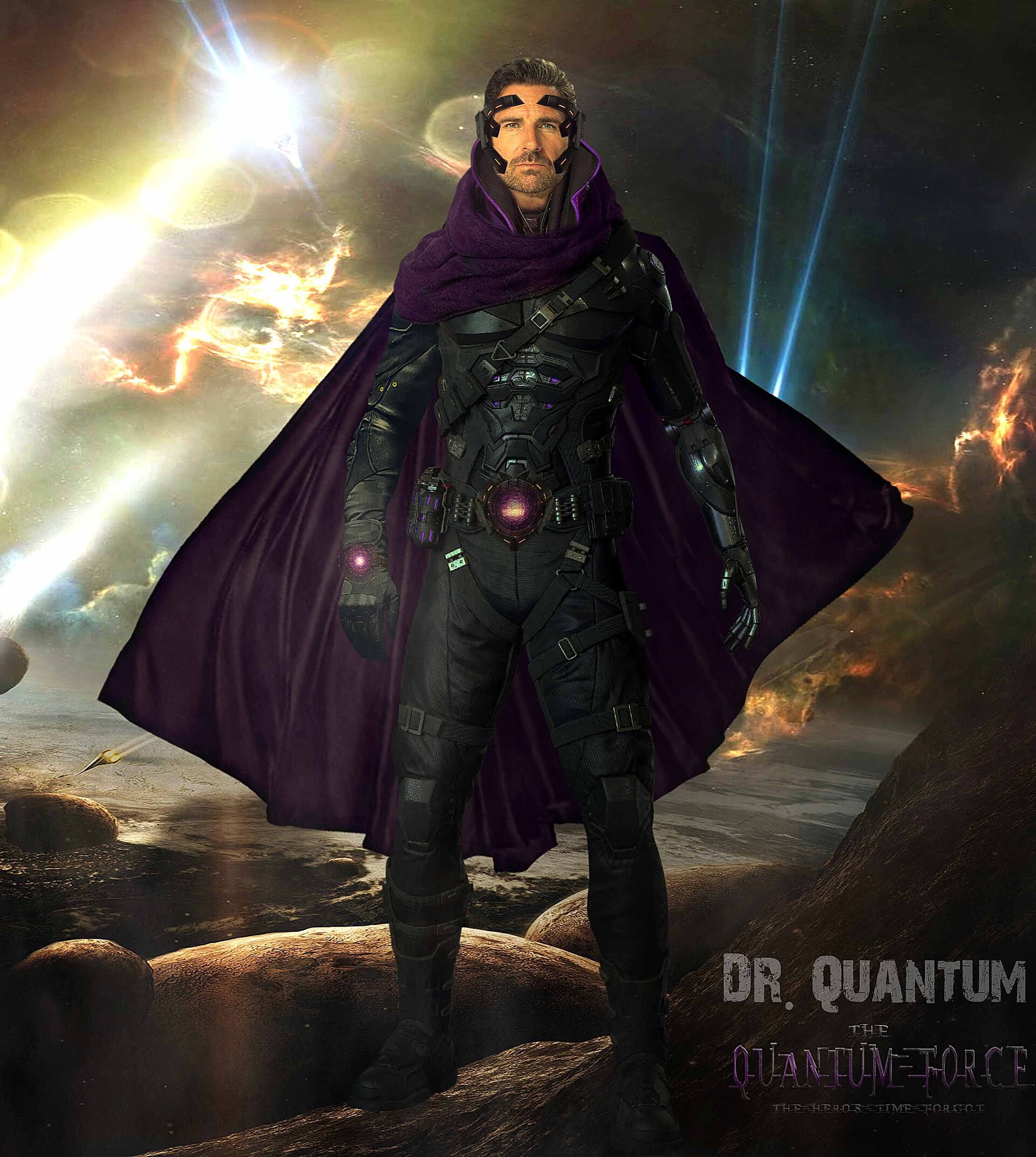 ArtStation - Dr. Quantum aka Peter Hamilton (The Quantum Force)