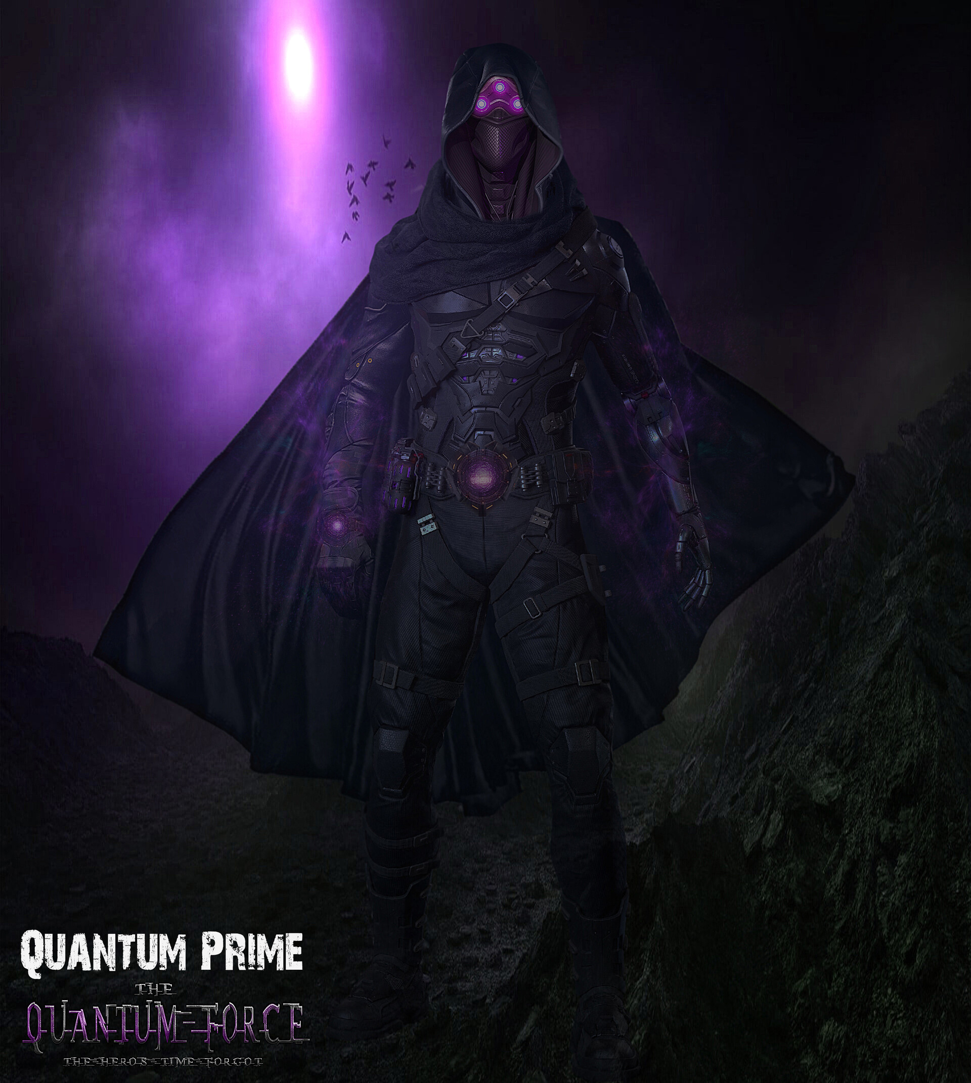 ArtStation - Quantum Prime -Villain (The Quantum Force)