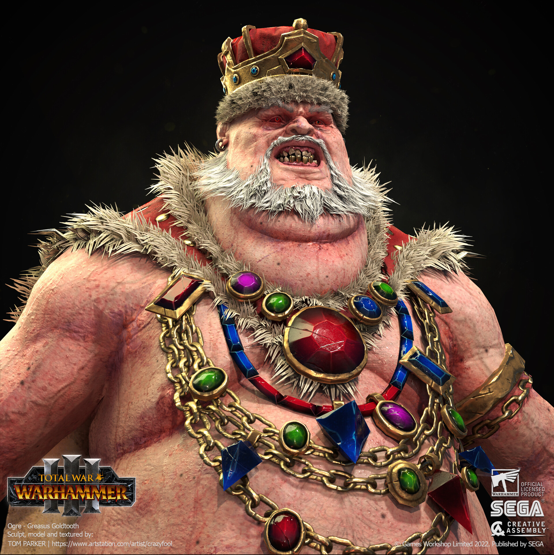 Tom Parker - Greasus Goldtooth - Total War : Warhammer 3