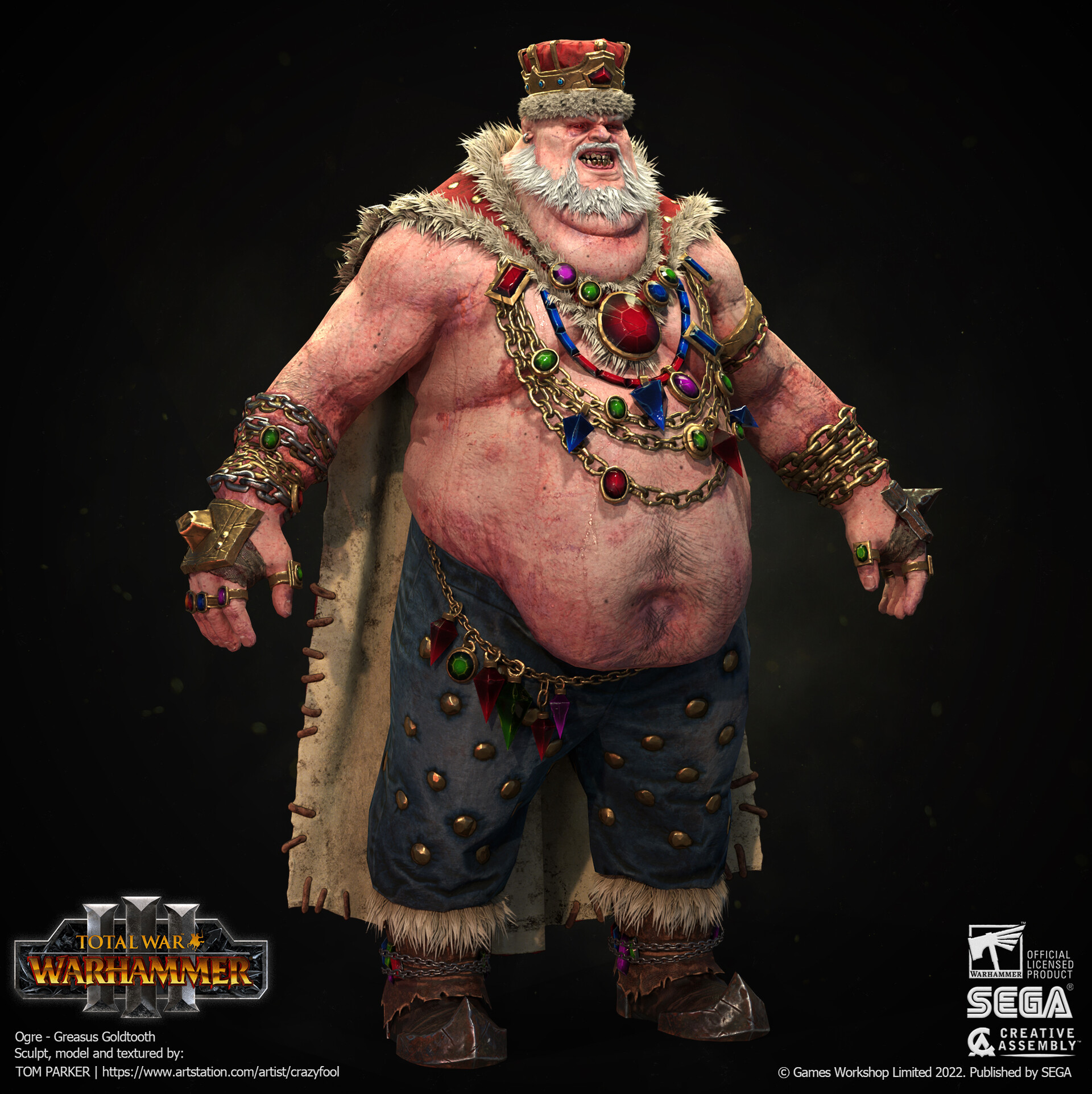 Tom Parker - Greasus Goldtooth - Total War : Warhammer 3