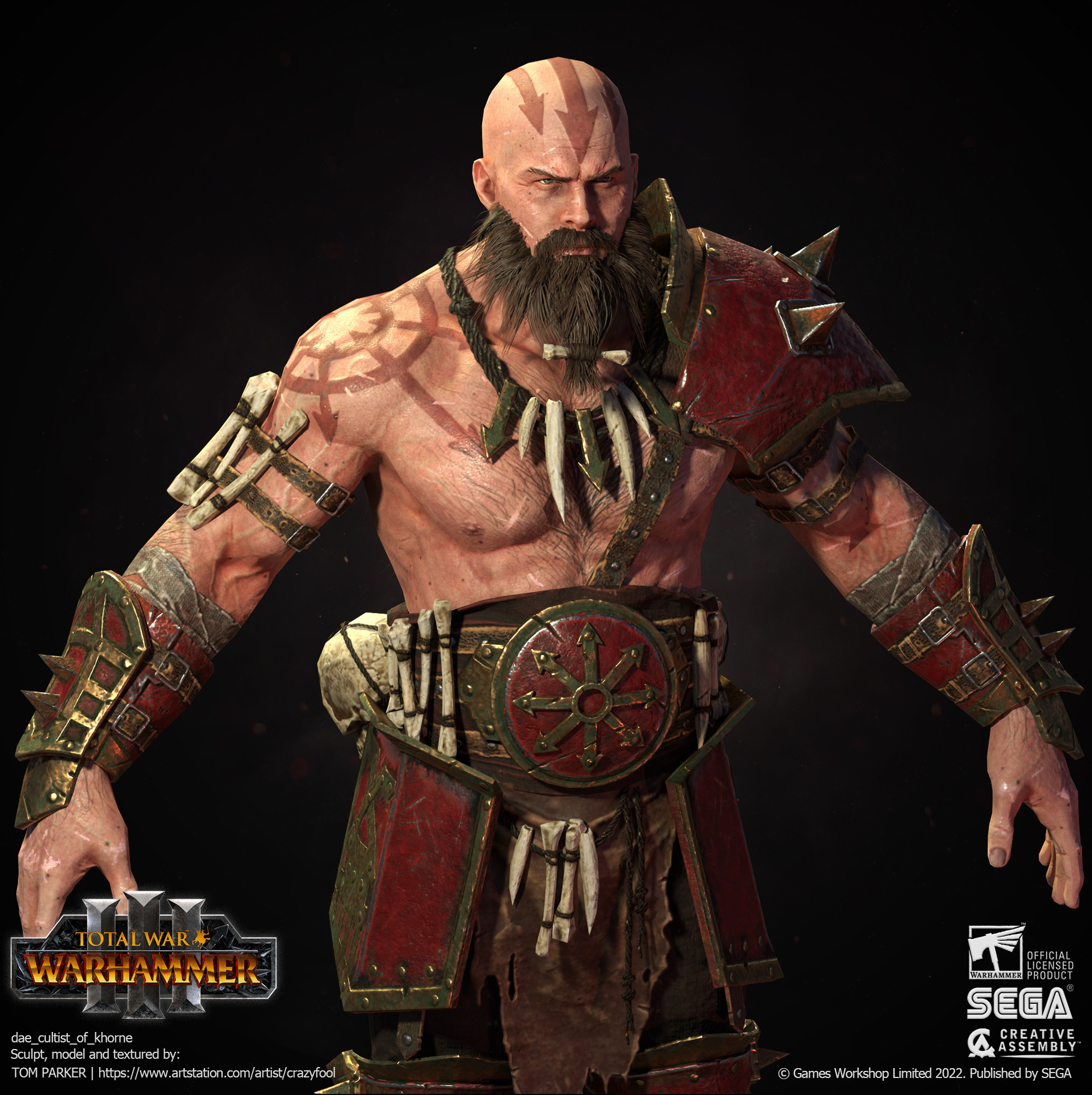 Tom Parker - Cultist of Khorne - Total War : Warhammer 3