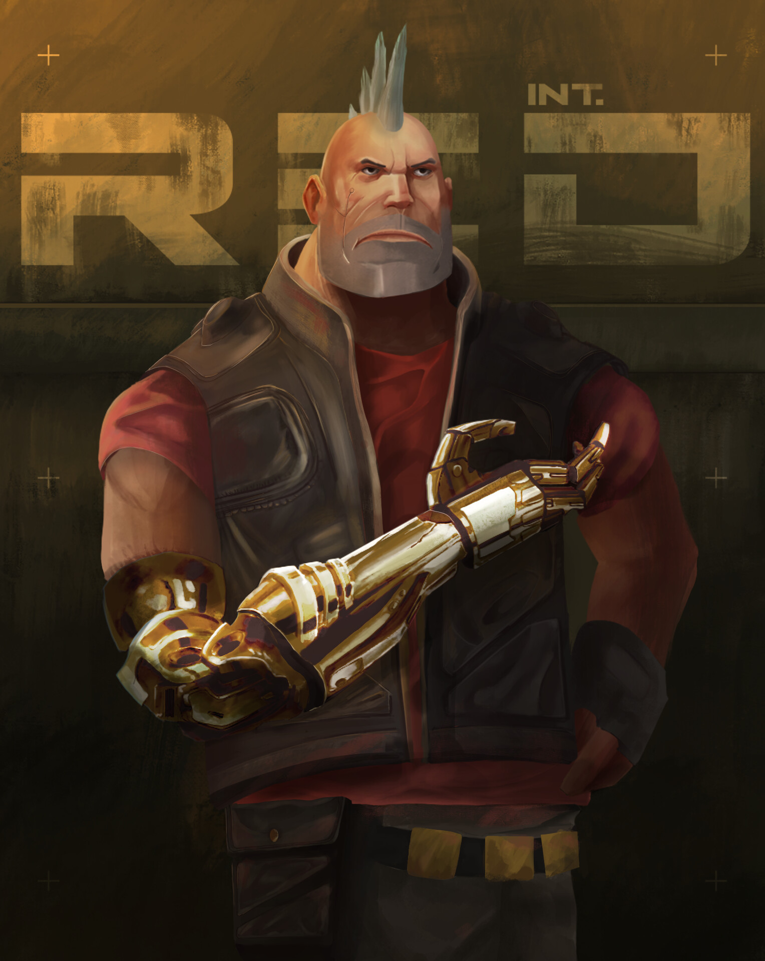 ArtStation - CyberPoutis2077 HeavyUpday fanart cyberpunk 2077/team ...