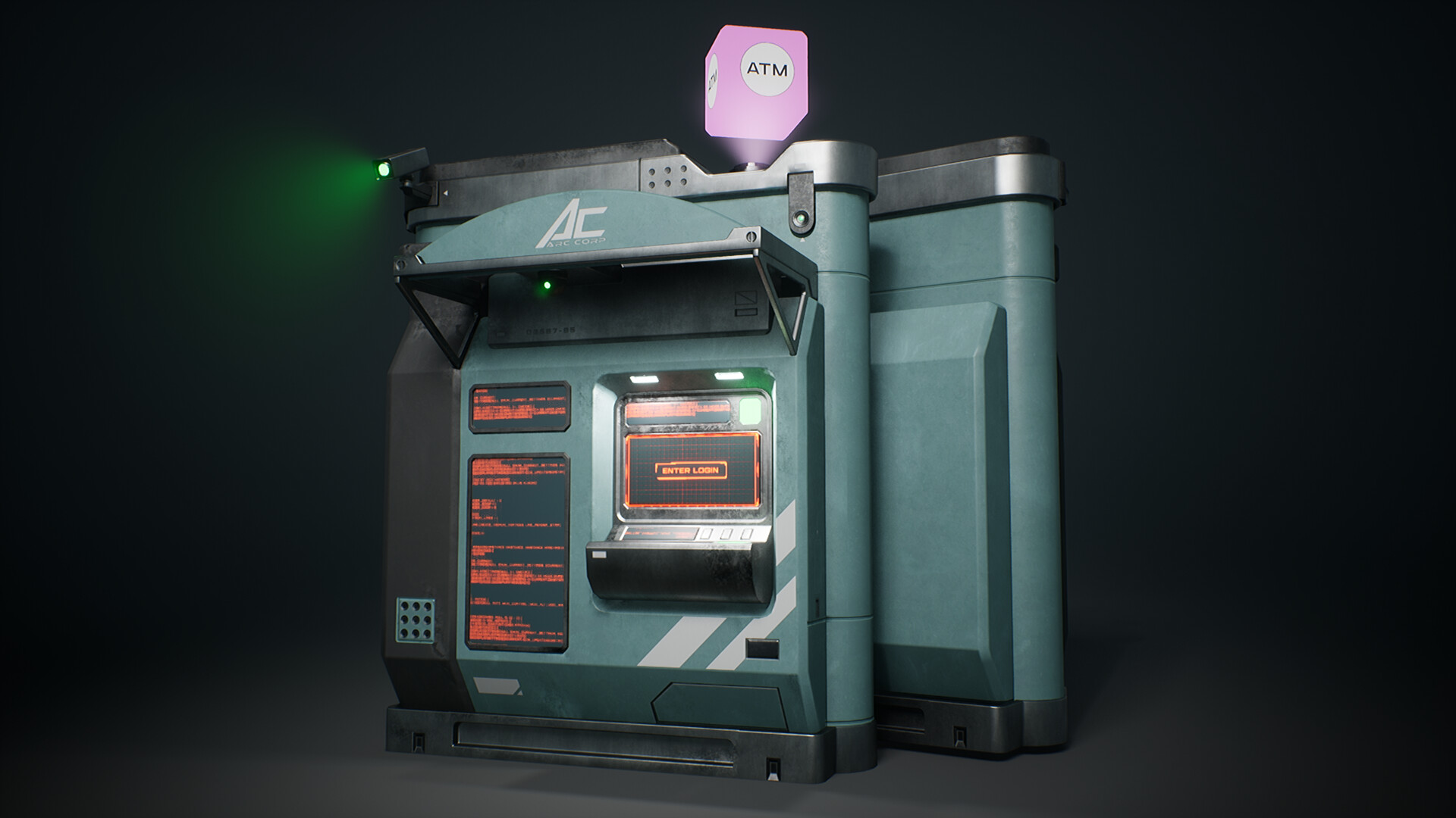 Jack Hayward - Star Citizen Terminals. (Fan Art)