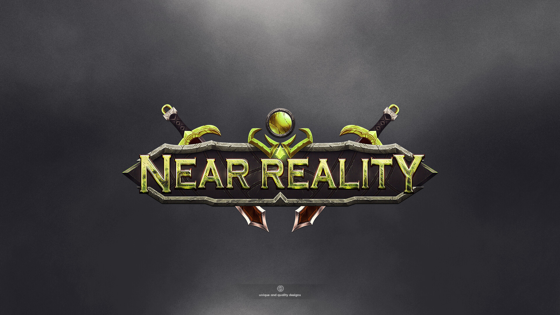 ArtStation - Near Reality - Game Logo