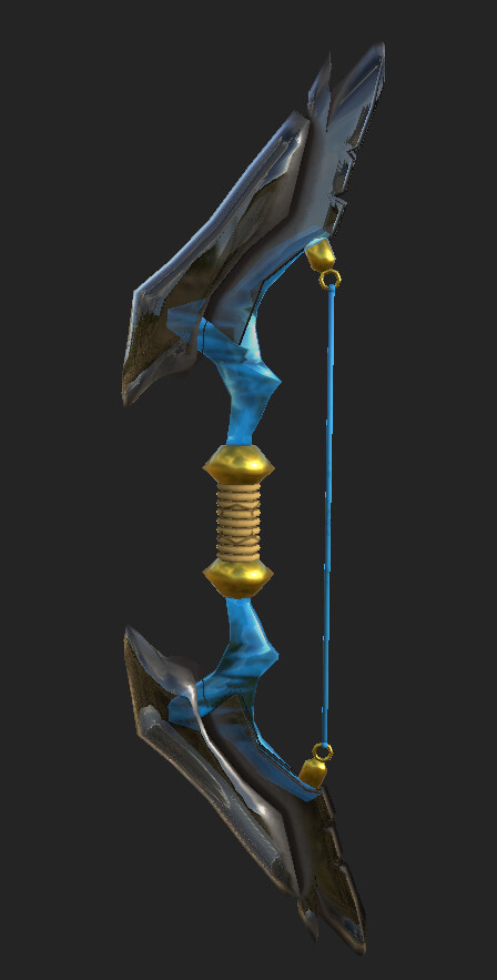 ArtStation - Fantasy Ice Bow