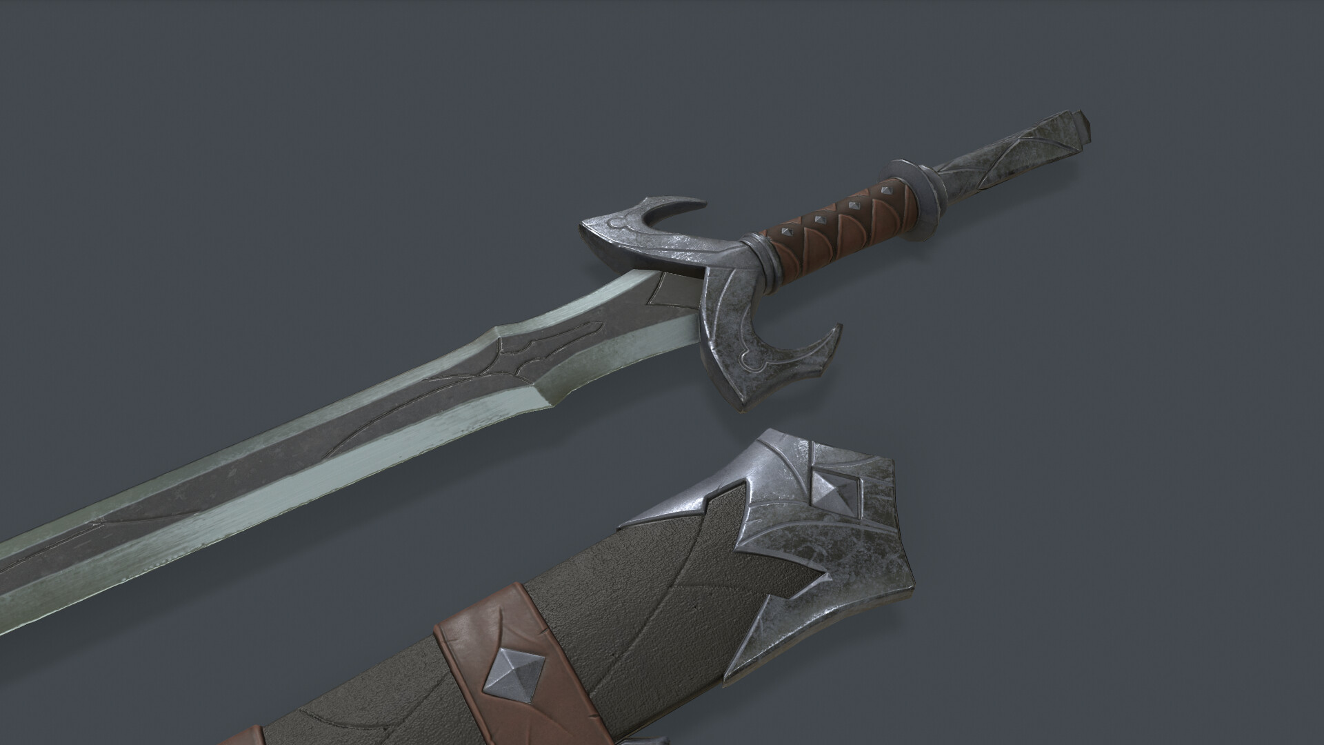 ArtStation - Fantasy sword