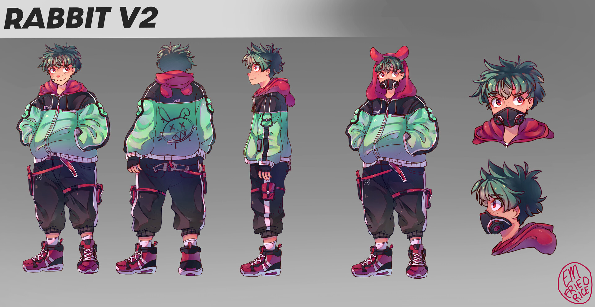 ArtStation - Rabbit Character Sheet