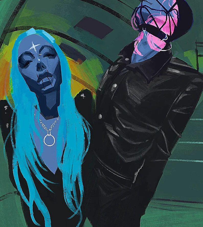 ArtStation - cute couple