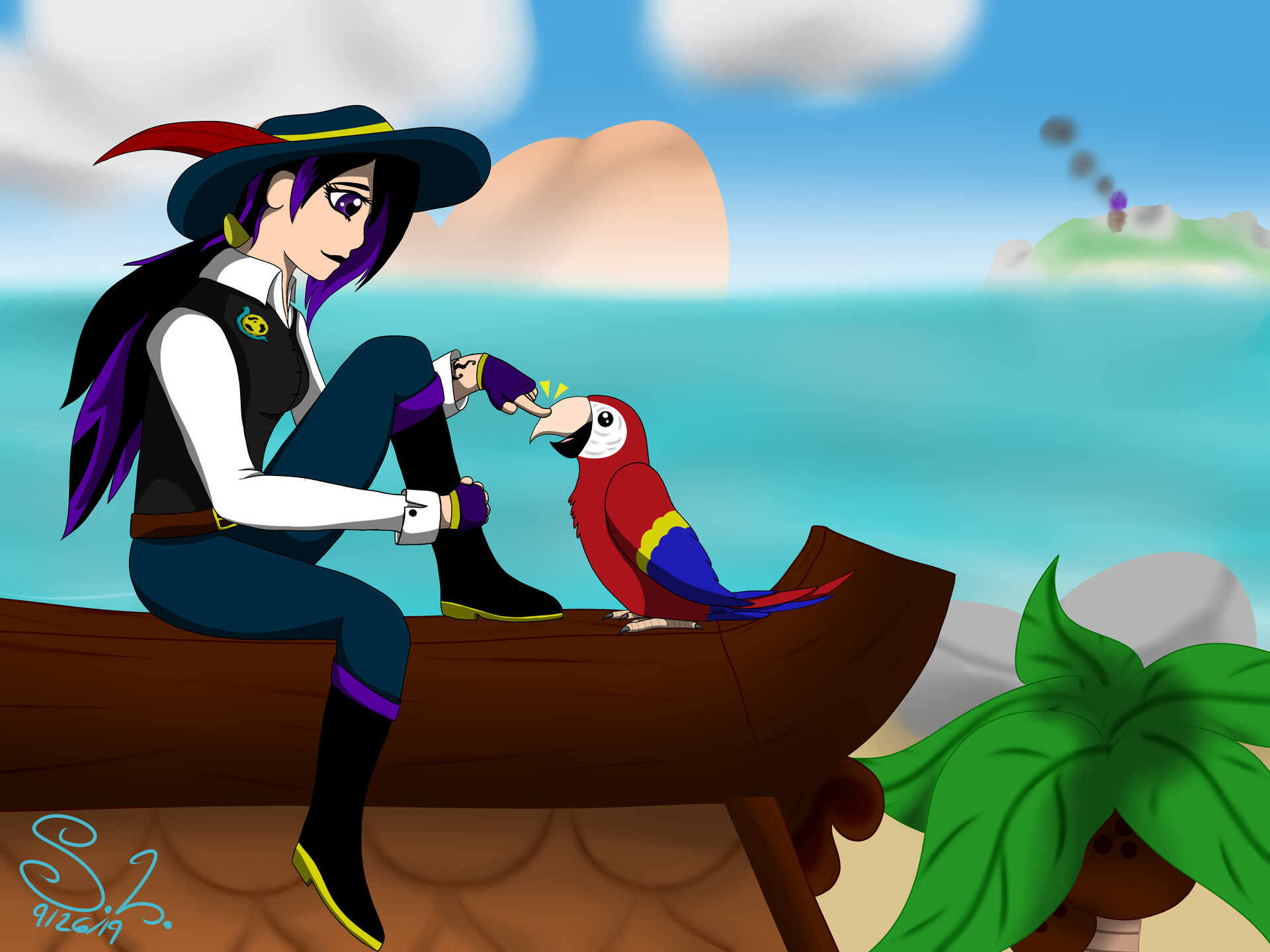 ArtStation - Rain and Captain