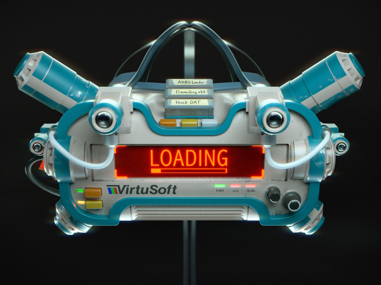 ArtStation - Retrofuture VR Rig