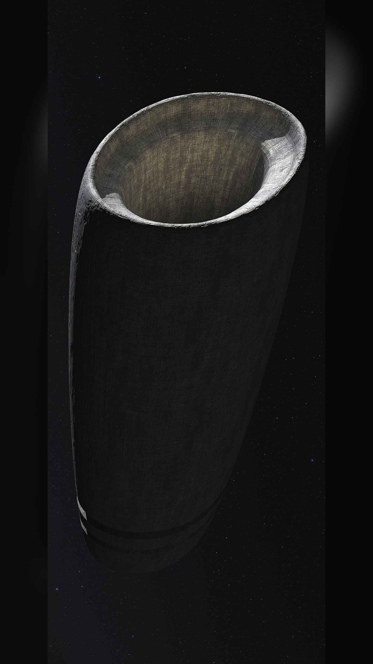 Retro Visor - Spacing Guild's Heighliner (DUNE FAN ART)