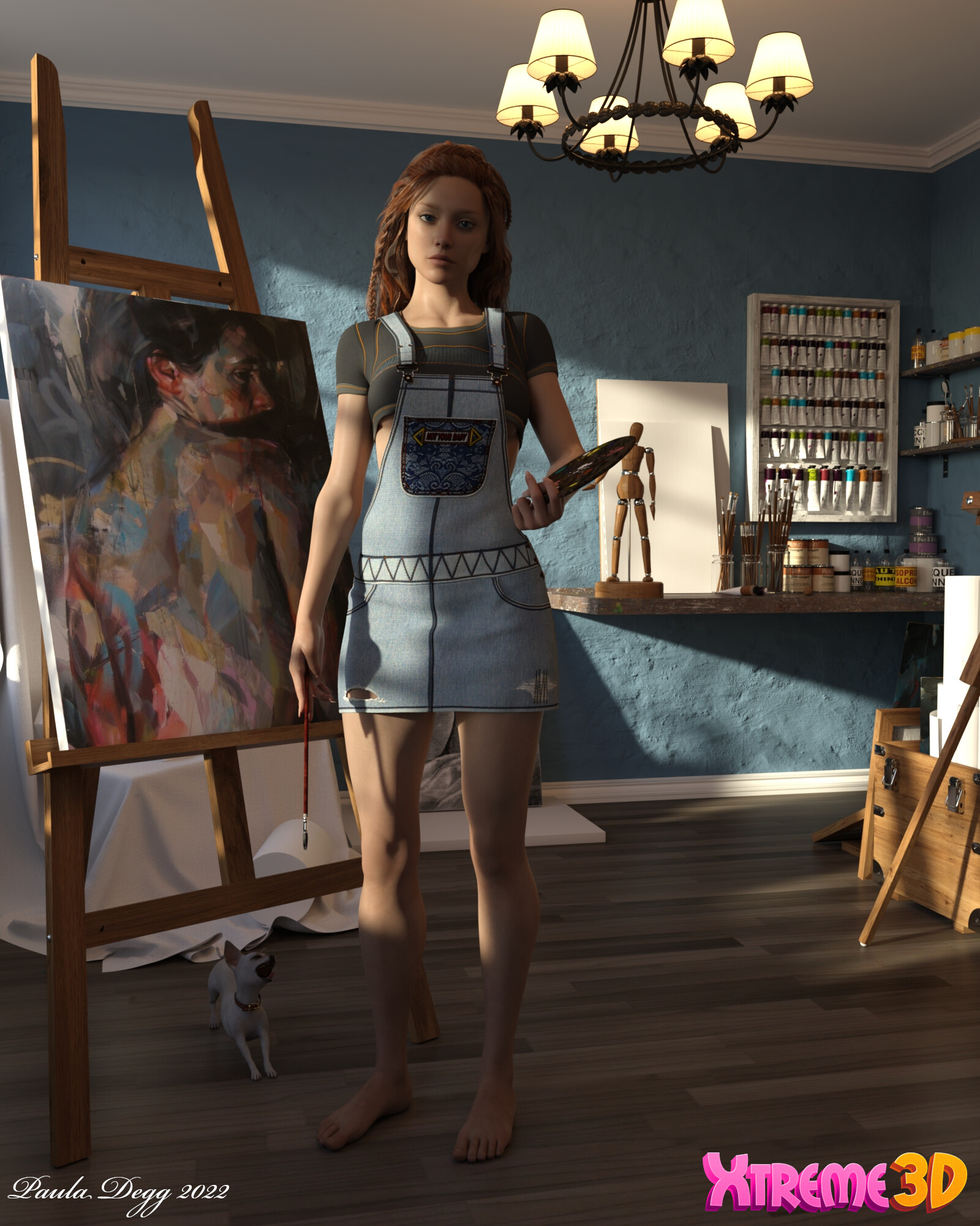 Xtreme3D Studio - Art Studio by Tim82