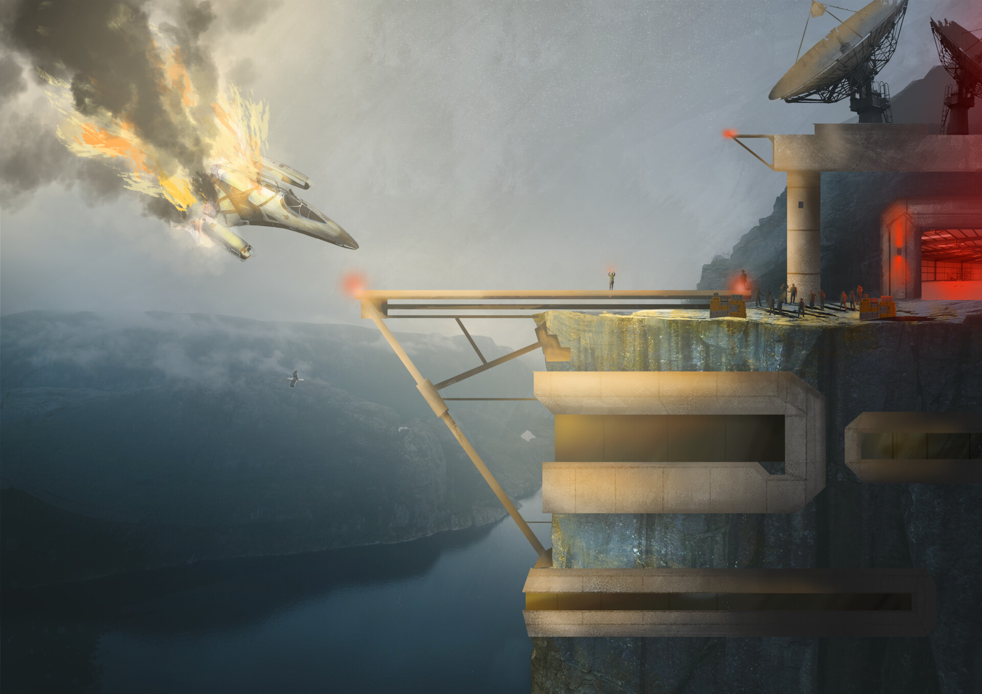 ArtStation - Crash Landing