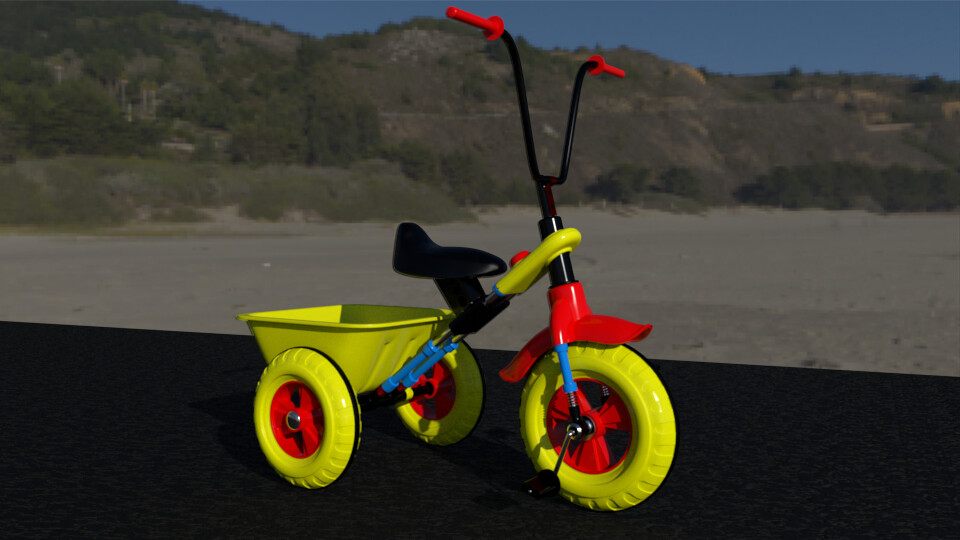 ArtStation - Tricycle - Trike