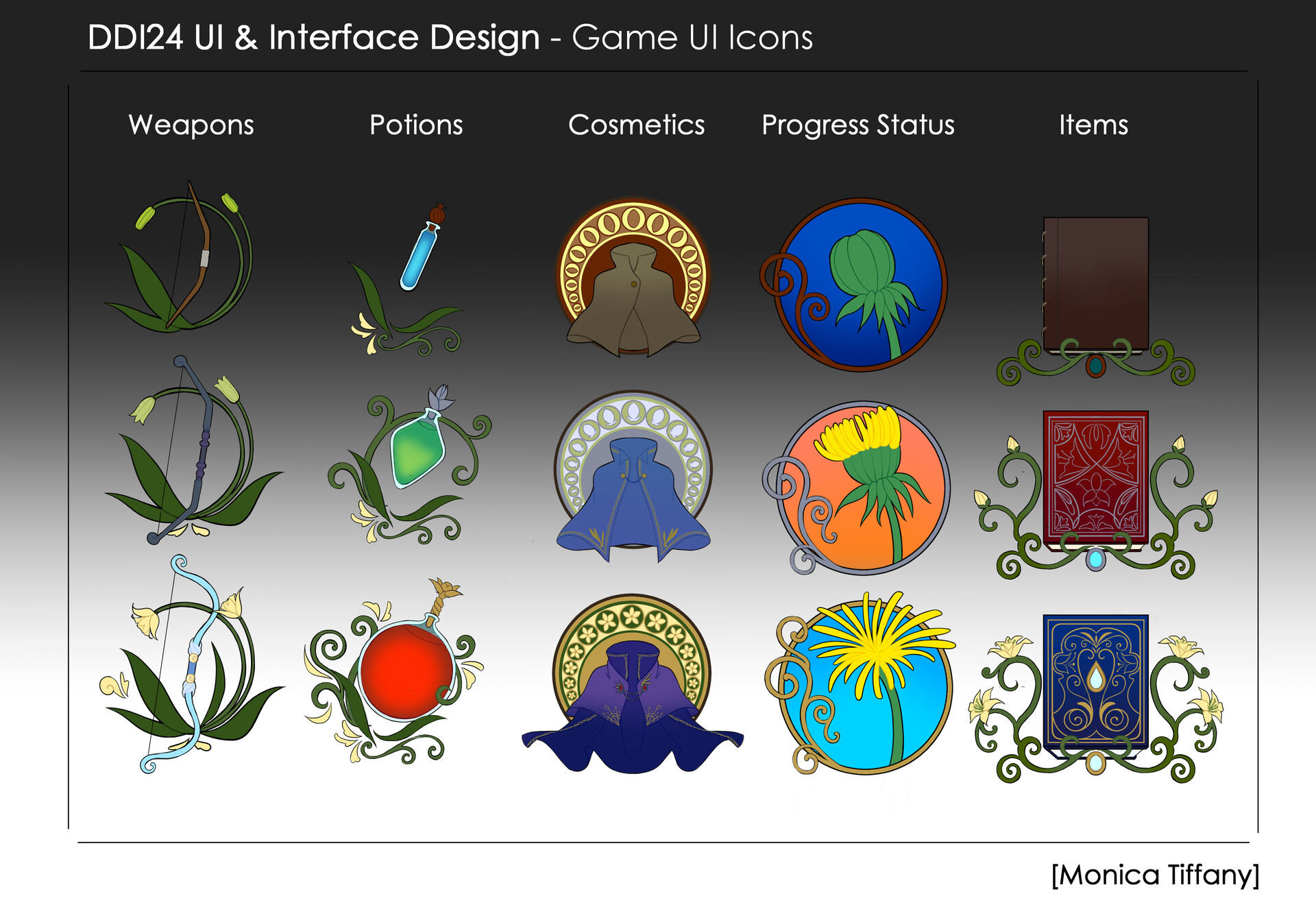 ArtStation - Game UI Designs