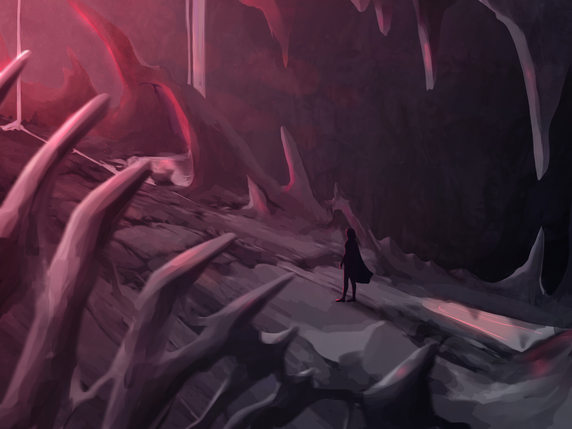 ArtStation - Underground Cavern