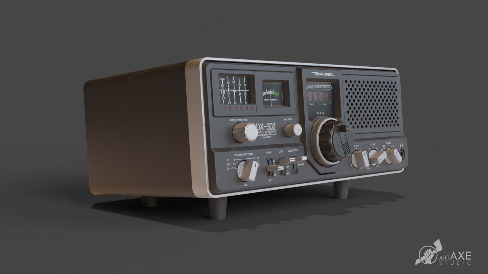 artAXE company - Realistic DX-302