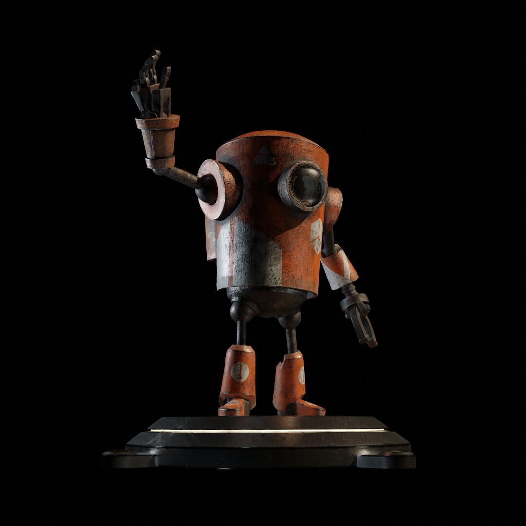 ArtStation - Cute Robot