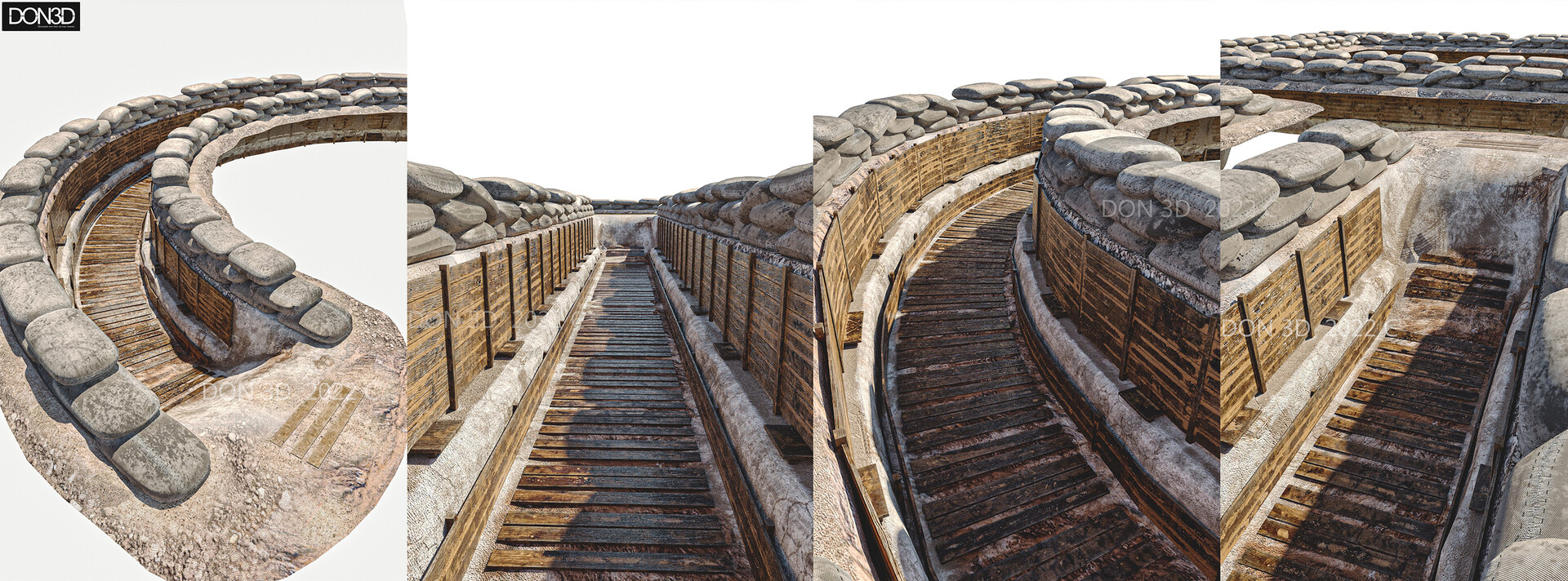 ArtStation - War Barricade