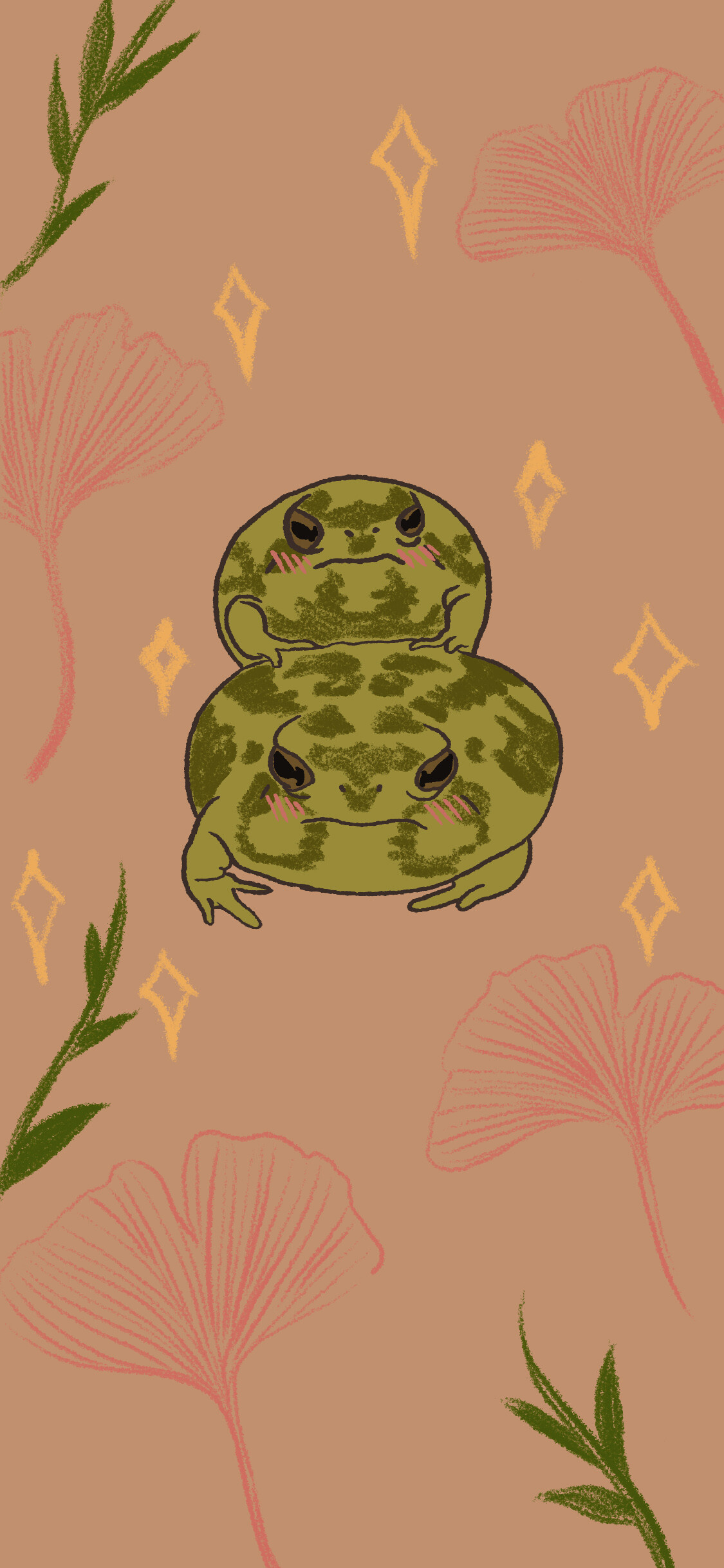 ArtStation - two frogs