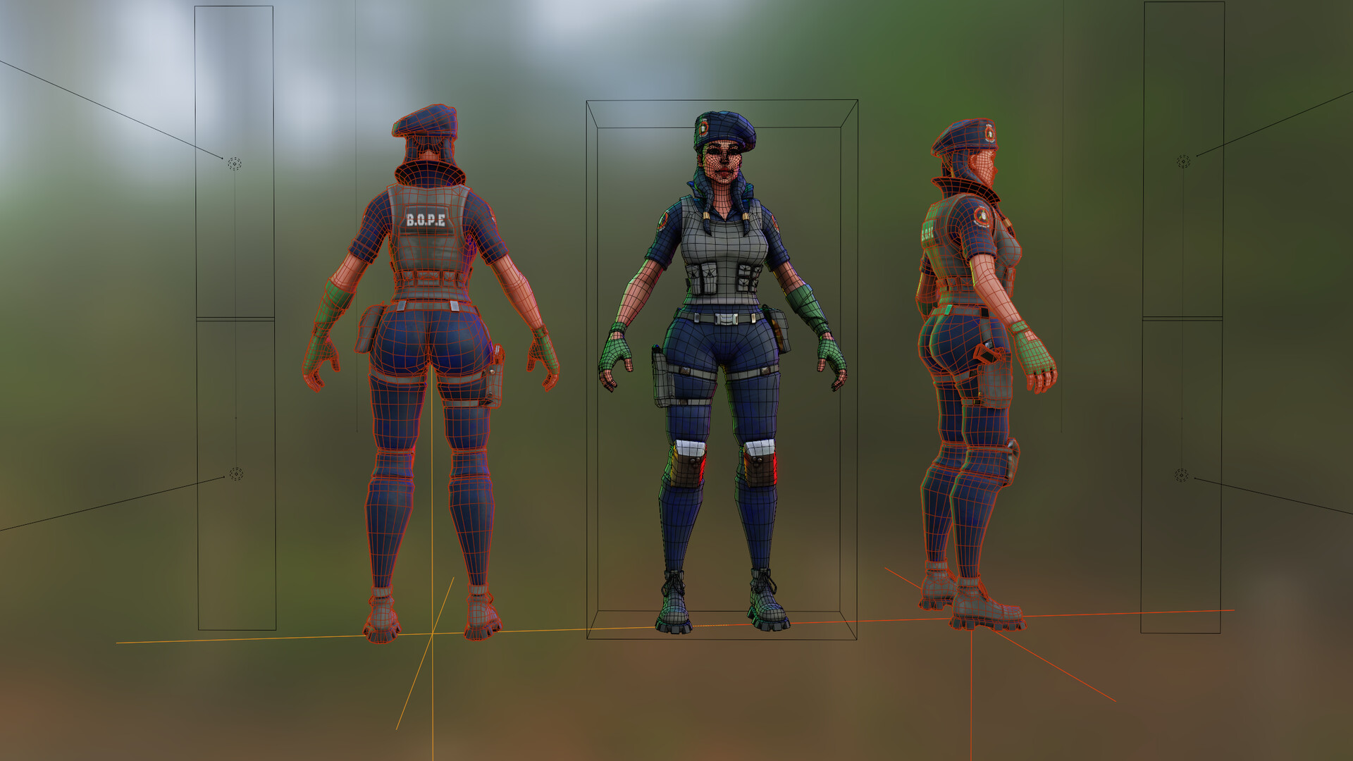 Guray Tastan - Brazilian BOPE - Fortnite Style