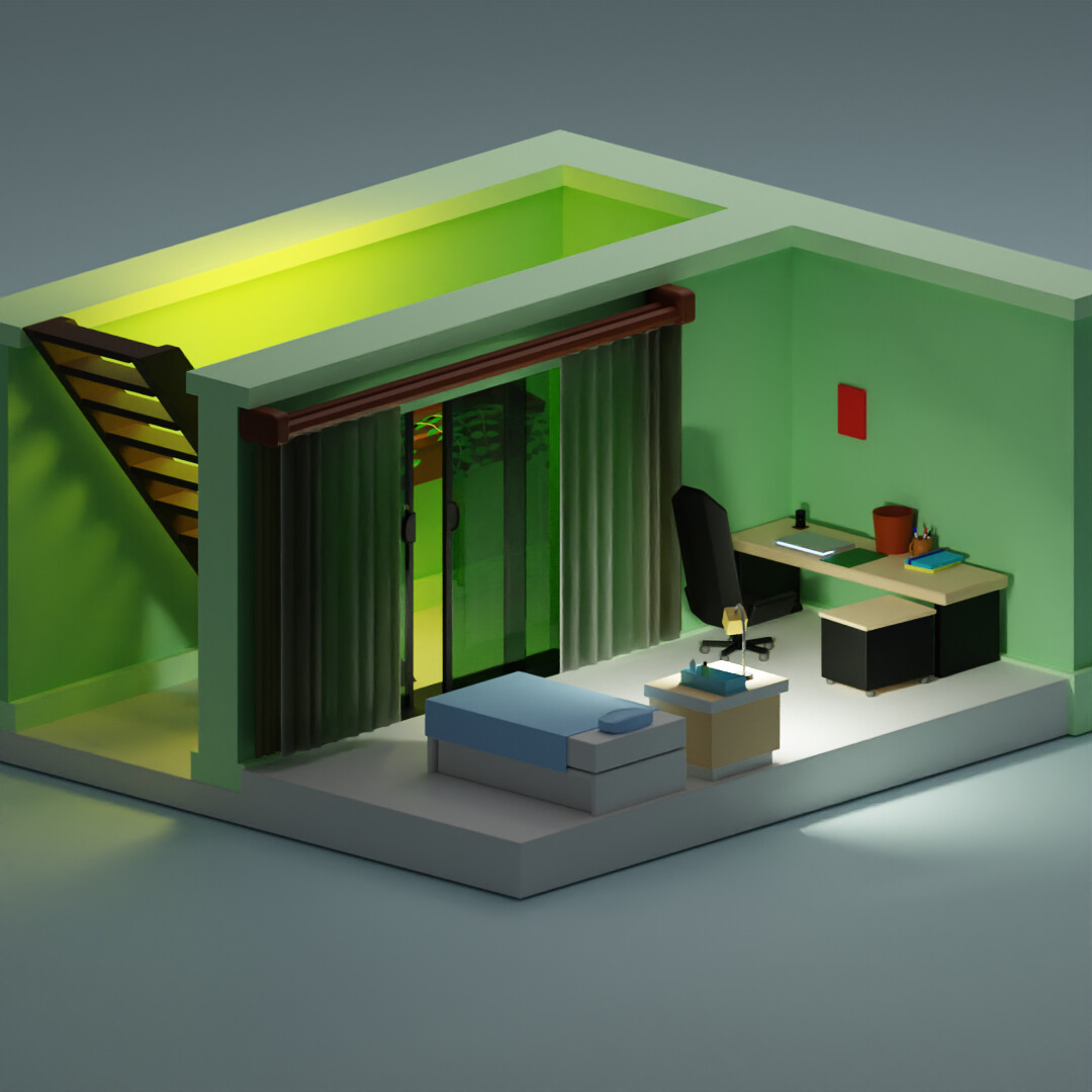 ArtStation - My Bedroom