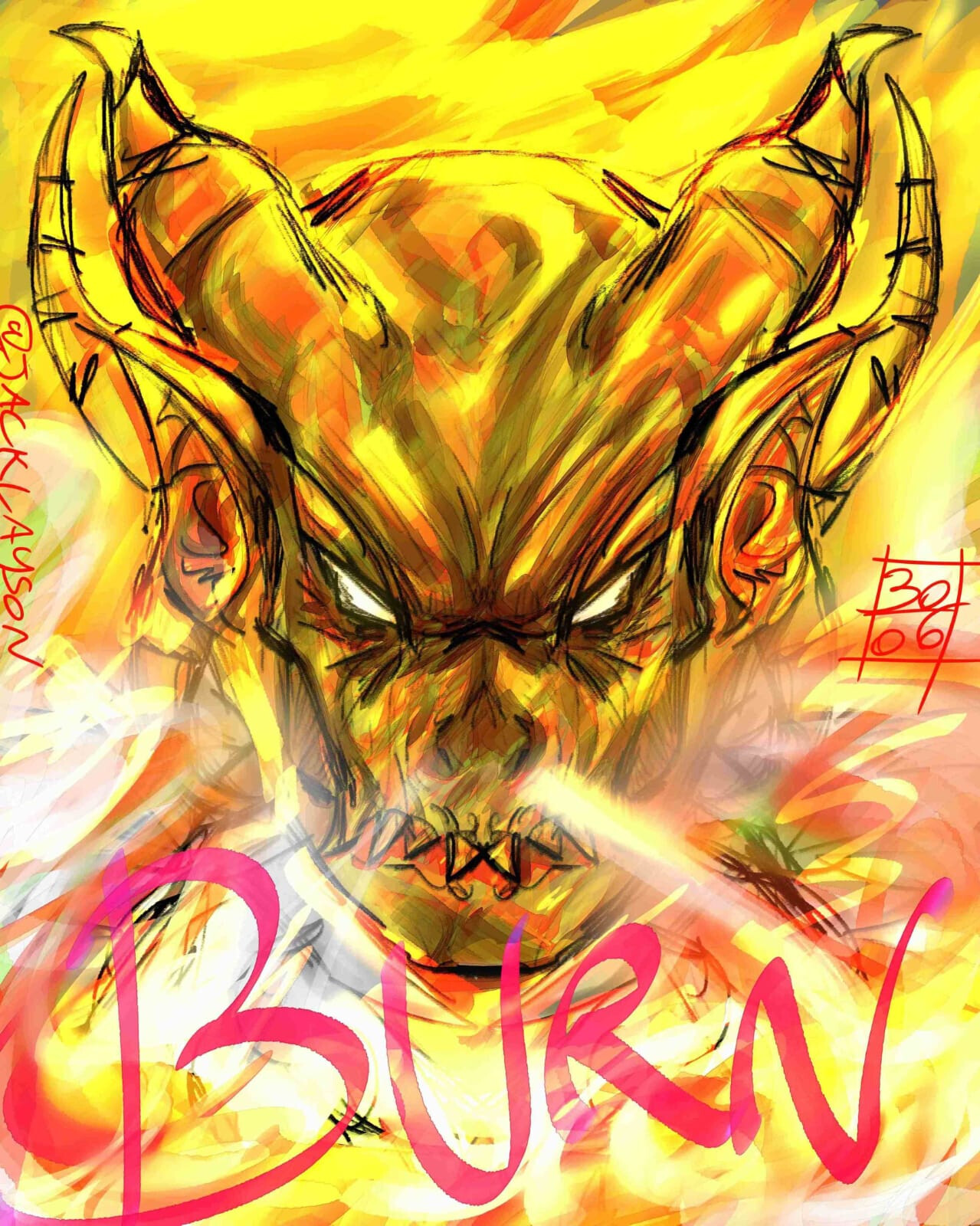 ArtStation - iron demon