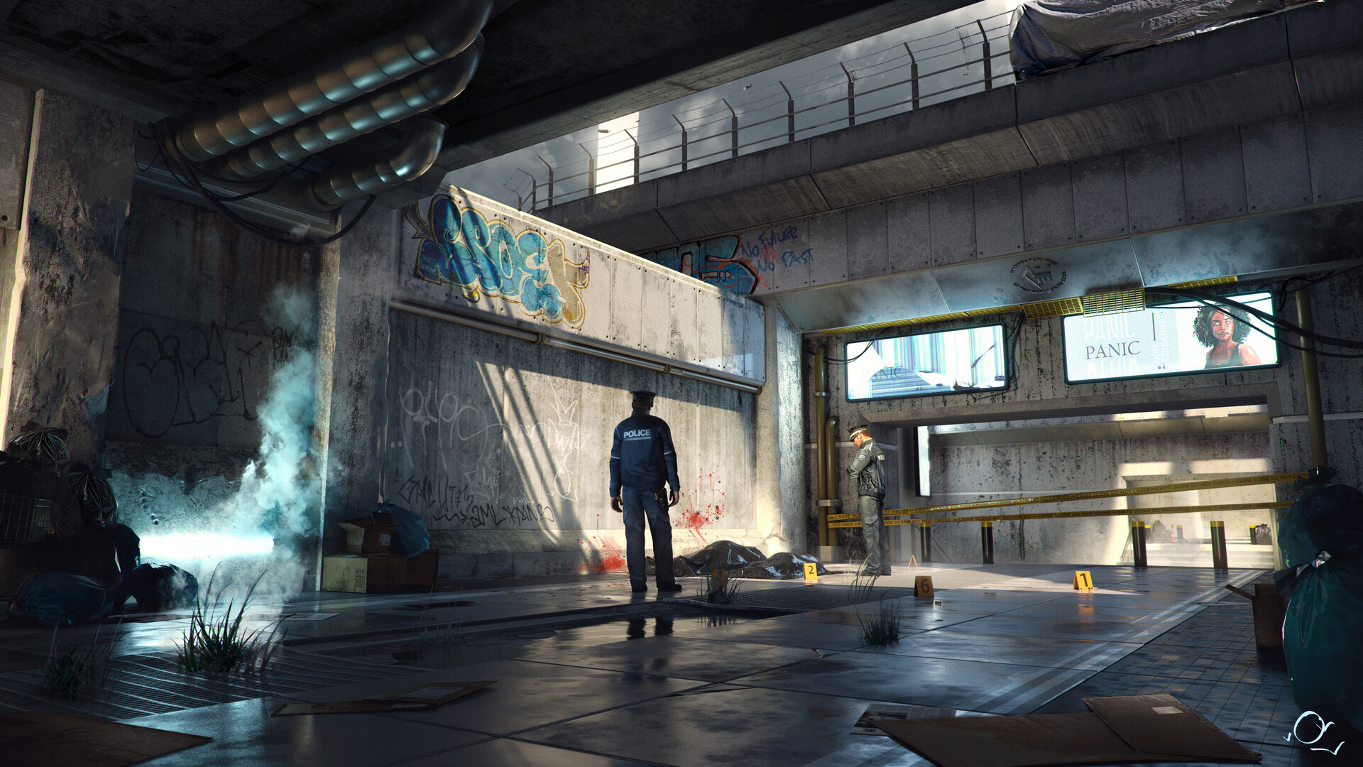 ArtStation - The Future is Grey and Gritty