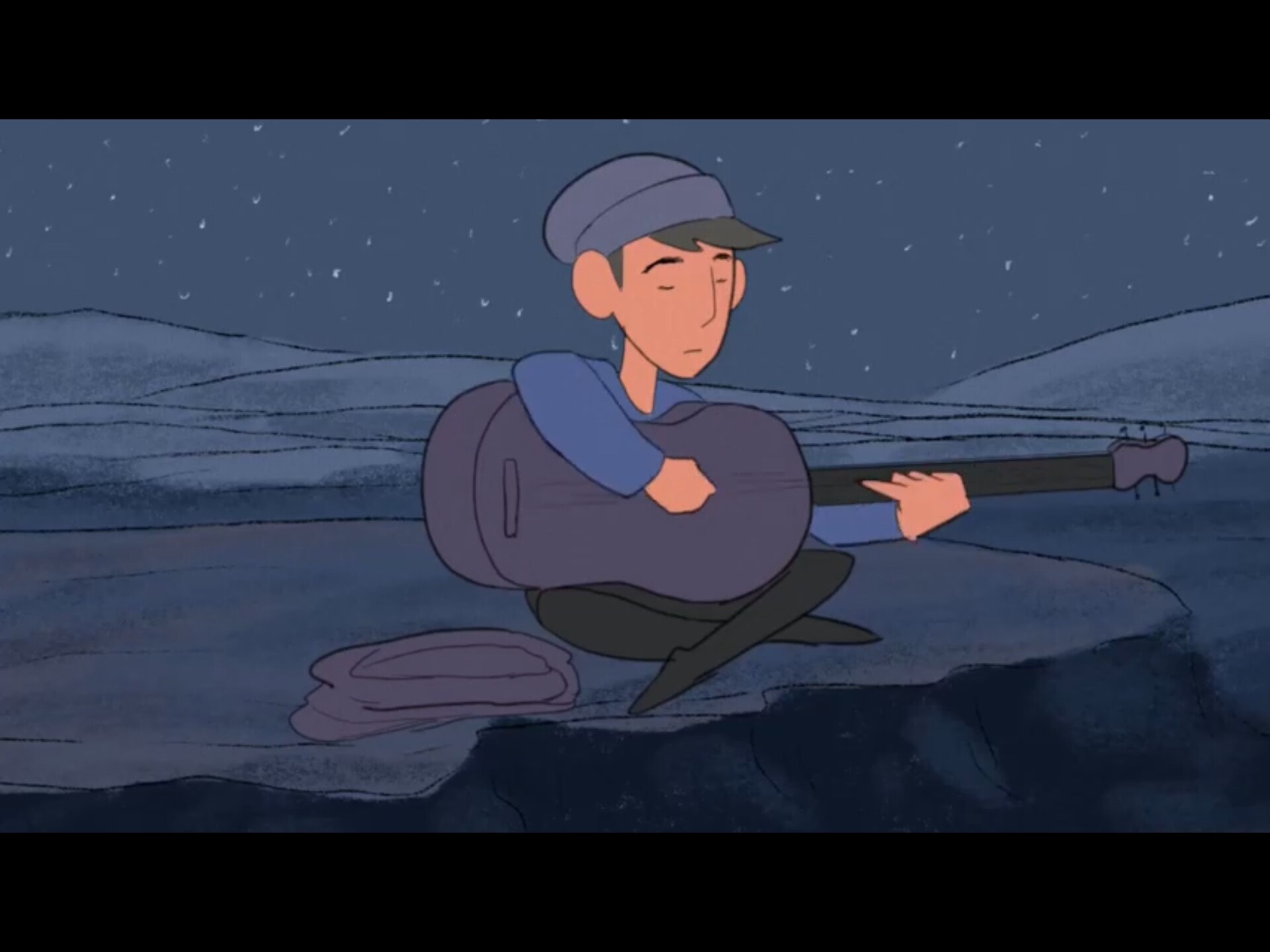 ArtStation - BG art for animated music video.