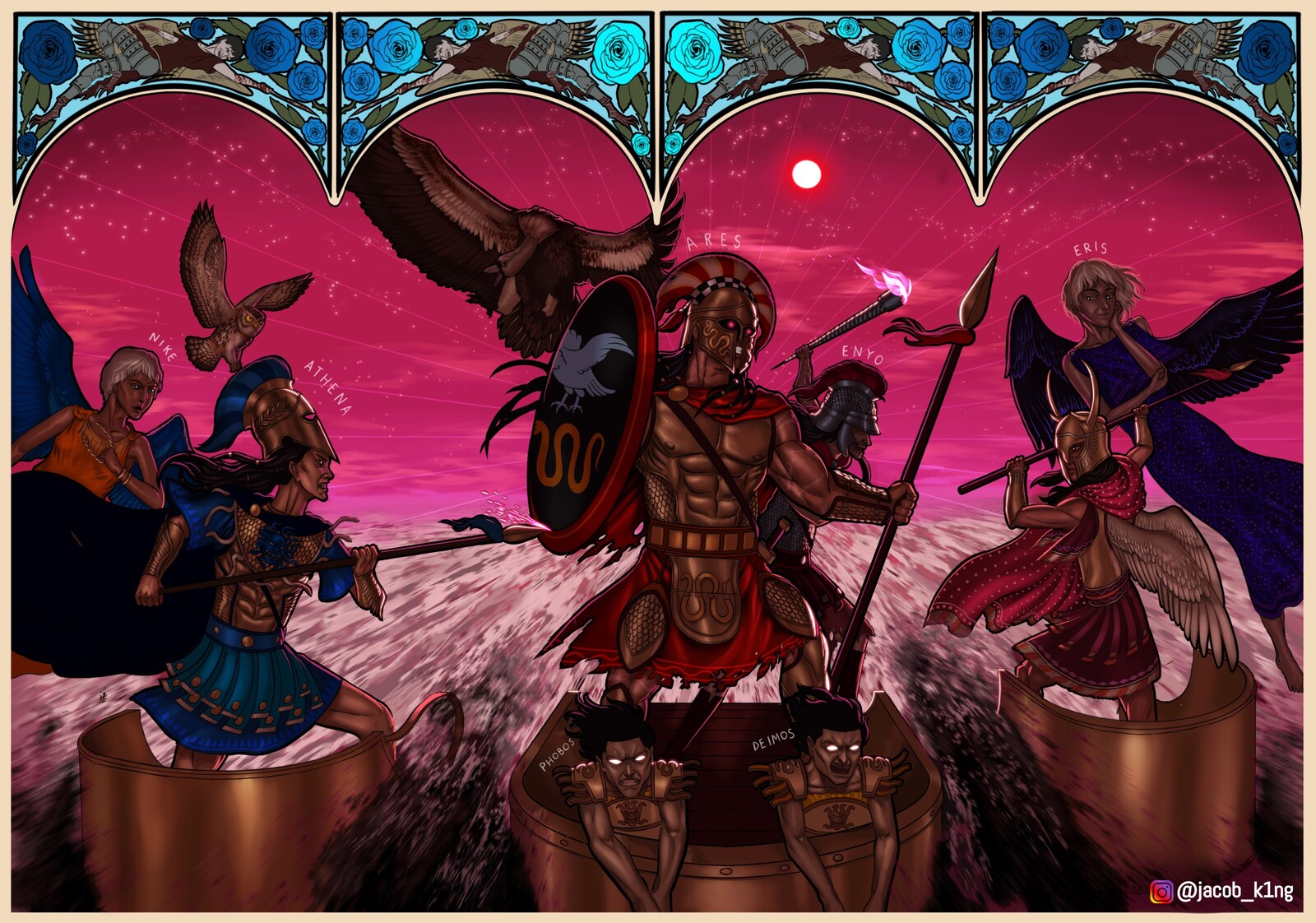 Jacob King - GODS OF WAR - Greek Mythology