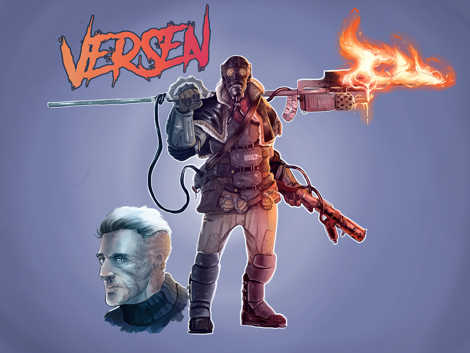 ArtStation - Hero Shoot Character Concept - Versen