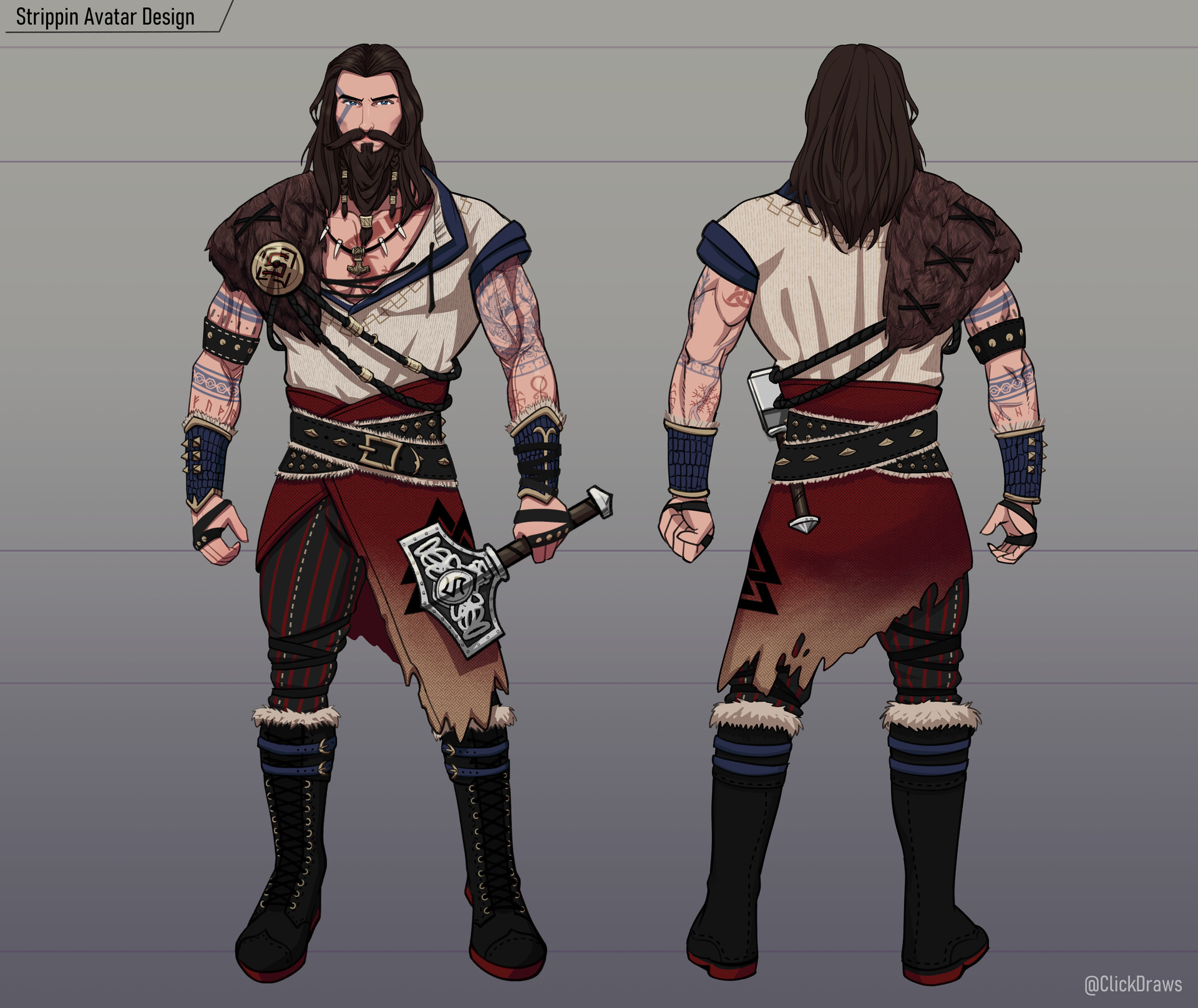 ArtStation - Streamer Avatar Design