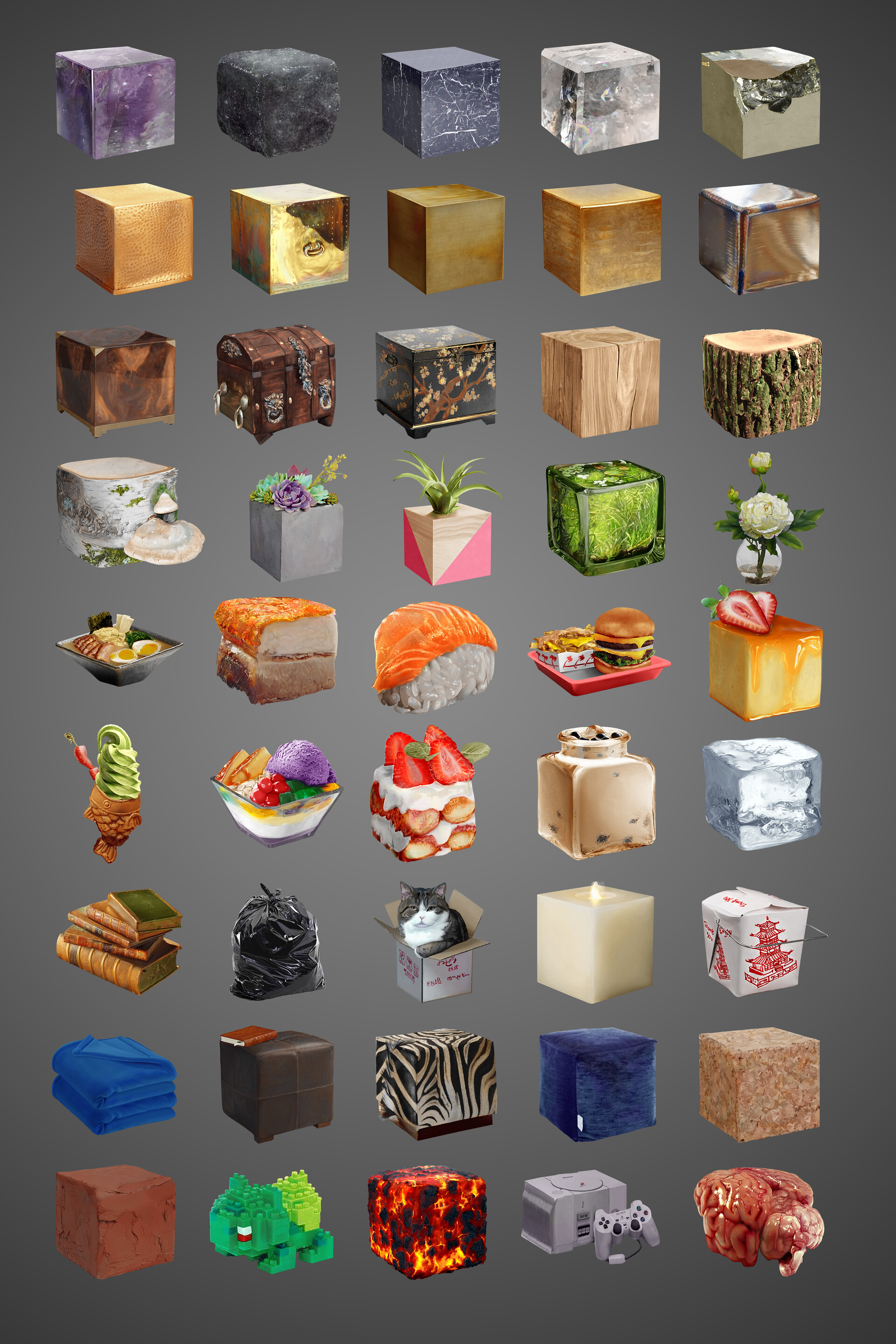 ArtStation - Material Studies