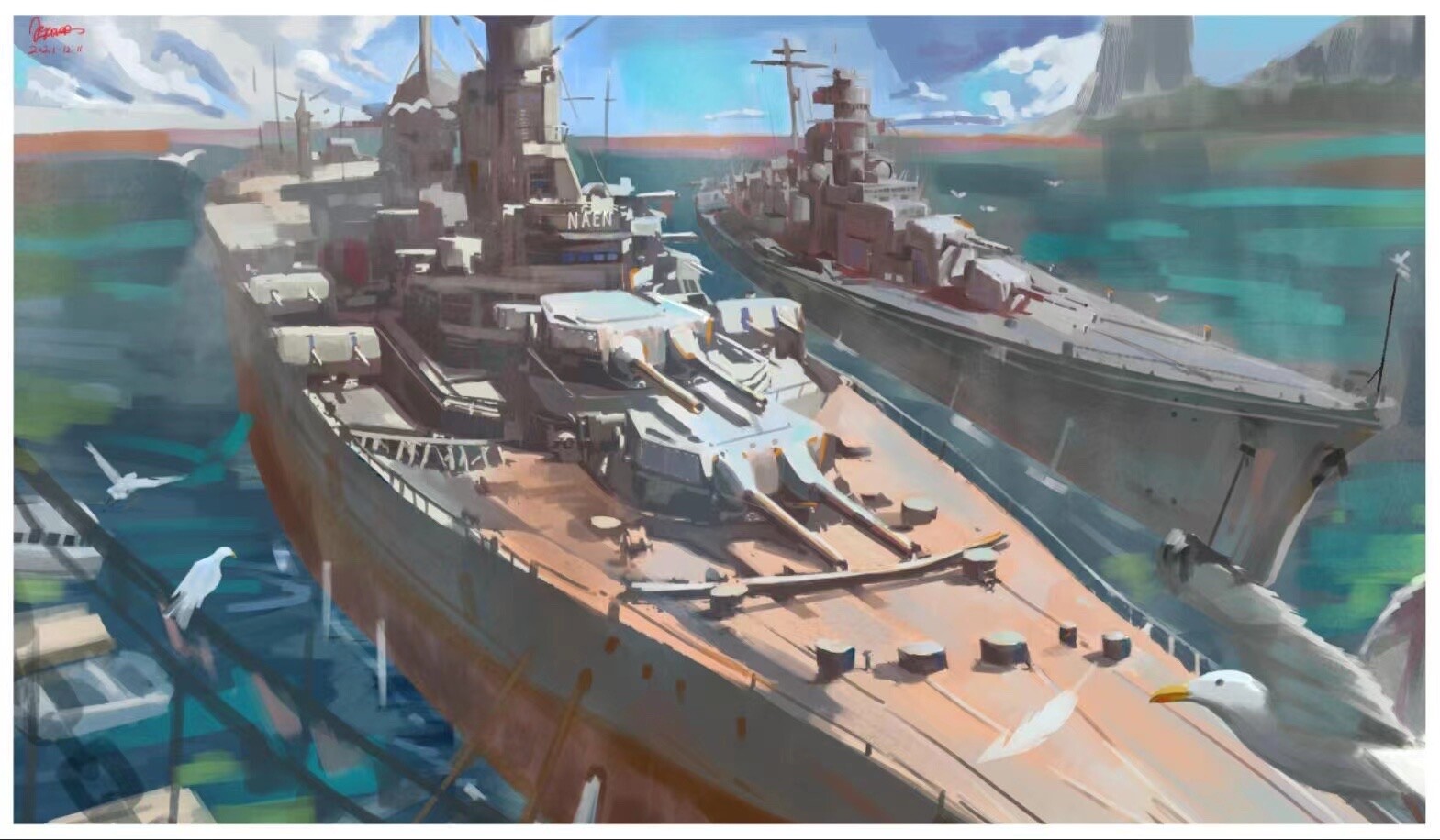 ArtStation - warship