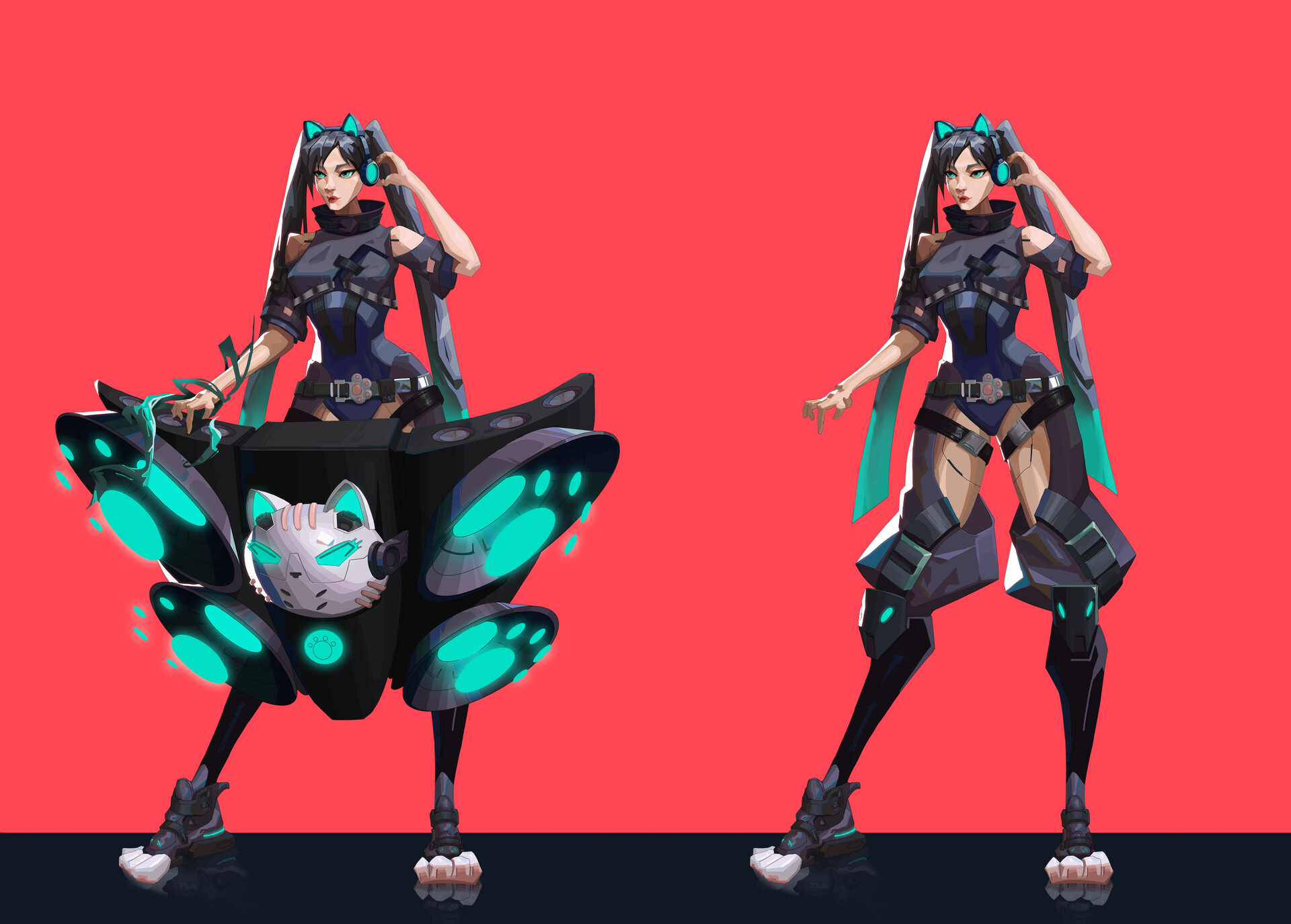 ArtStation - VALORANT STYLE DJ