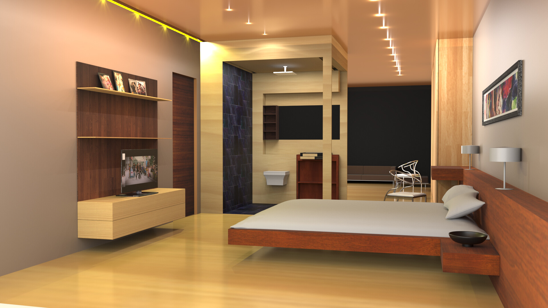 ArtStation - INTERIOR LIGHTING